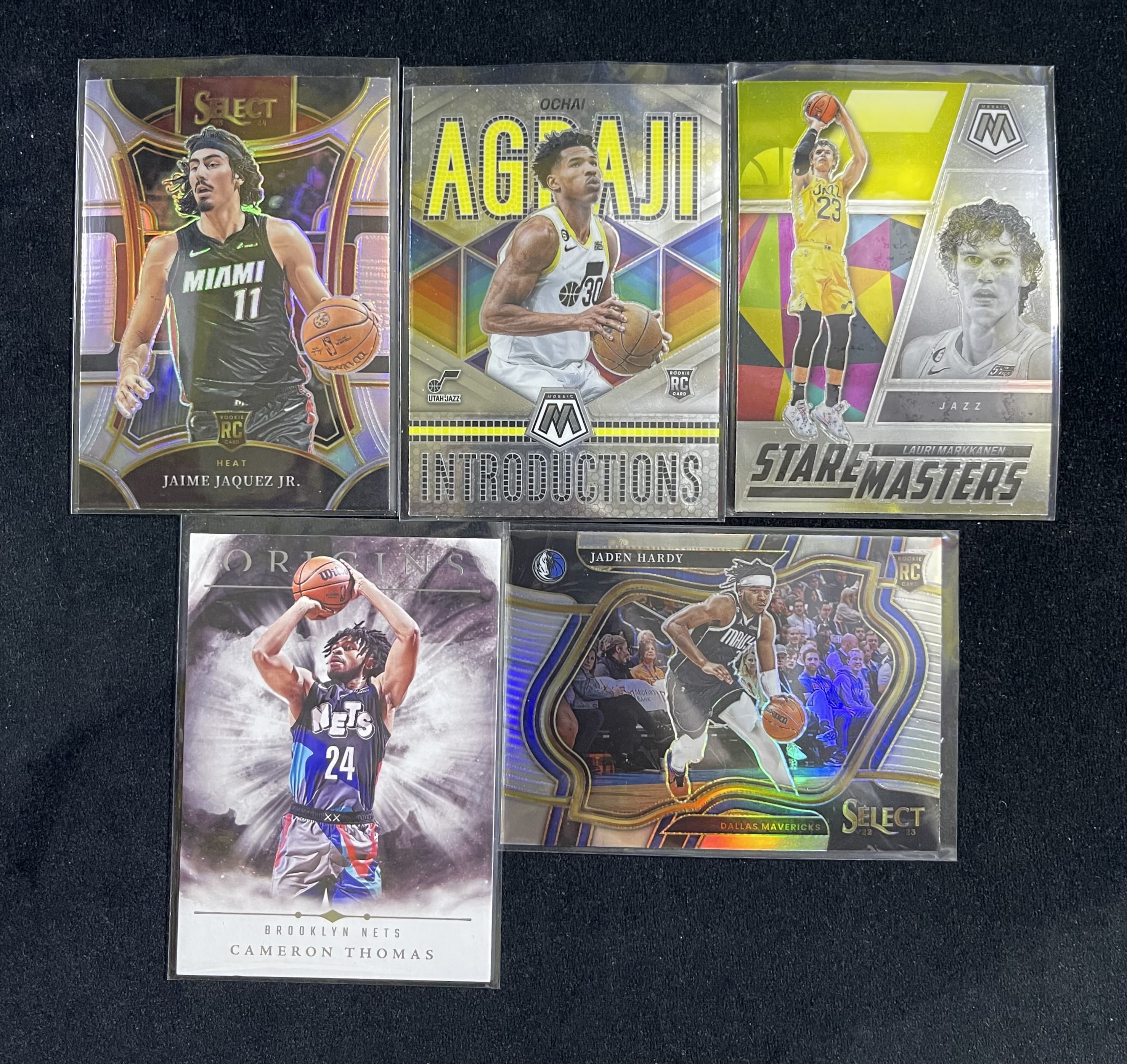 【Lucky幸运壹编壹代拍-YU】Panini Select 马赛克 起源 卡梅隆托马斯 base 阿巴基 马尔卡宁 特卡 新秀RC 小海梅哈 ...