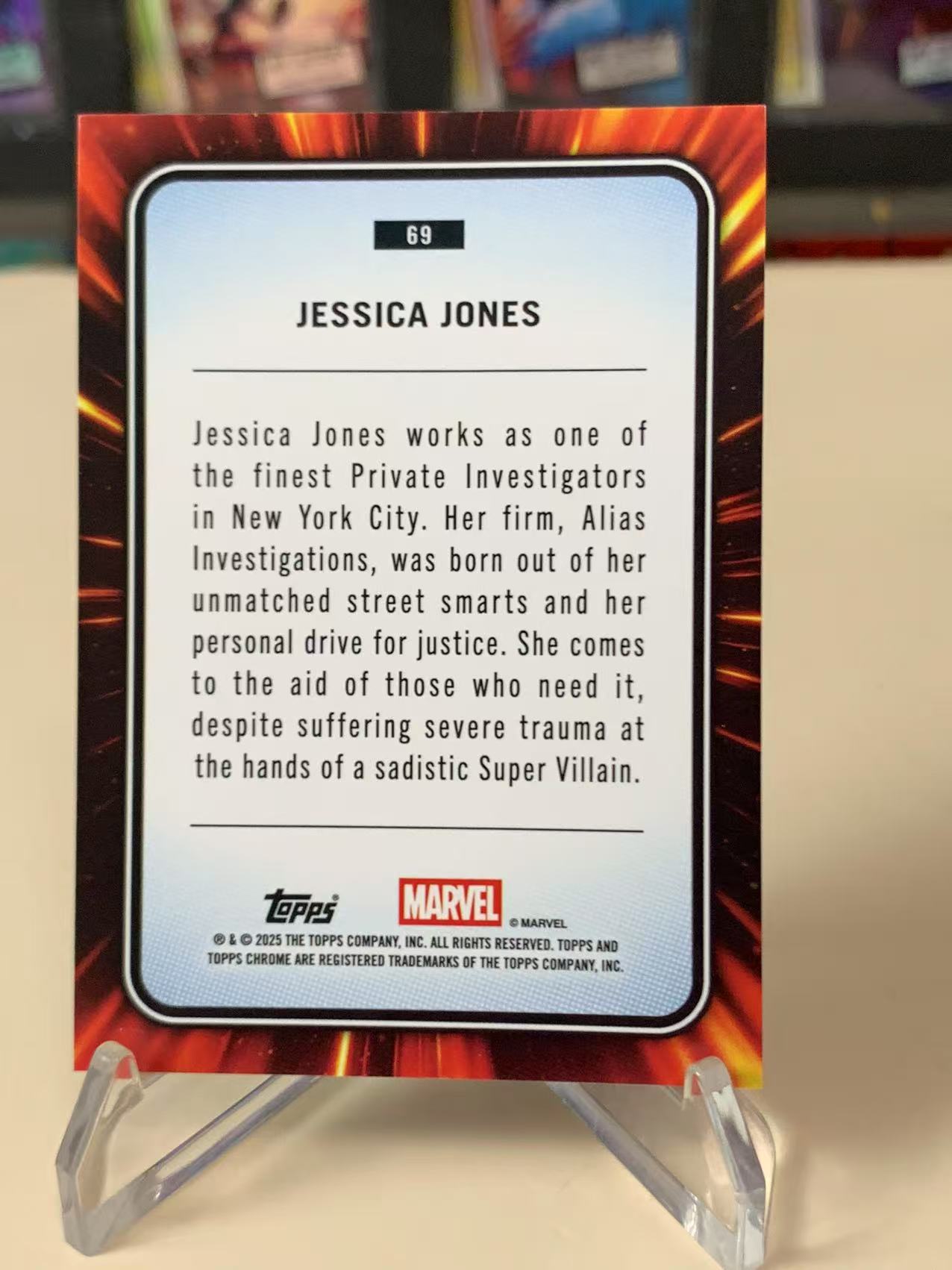 2025 Topps Marvel (MCU) Chrome 漫威 TC 红蛛网折 限编62 杰西卡琼斯 收藏专收 卡品如图 【 -KB 】 卡淘