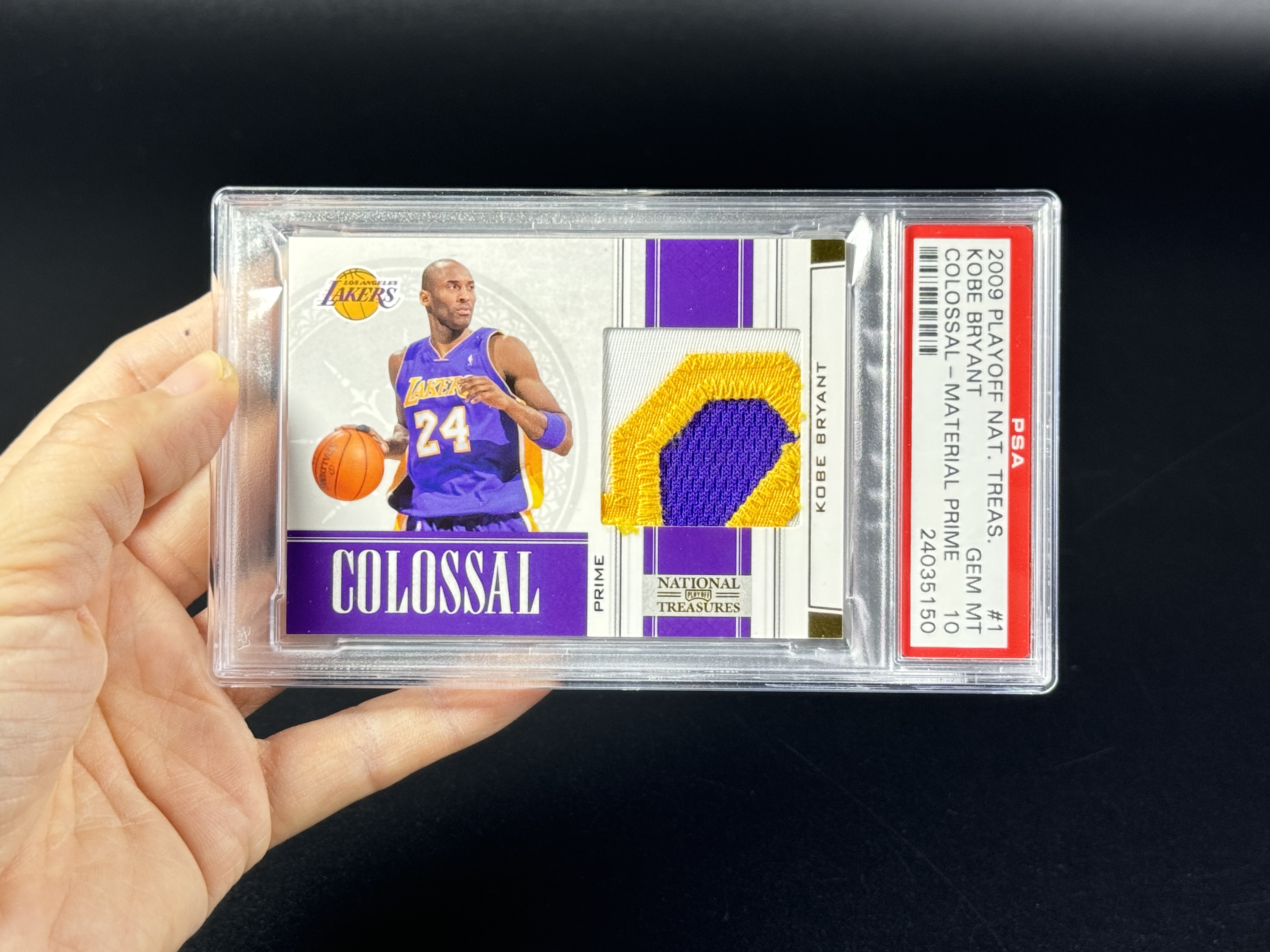 【喷子拍卖】2009-10 panini national treasures Kobe Bryant 国宝元年 洛杉矶湖人 科比 布莱恩特 ...