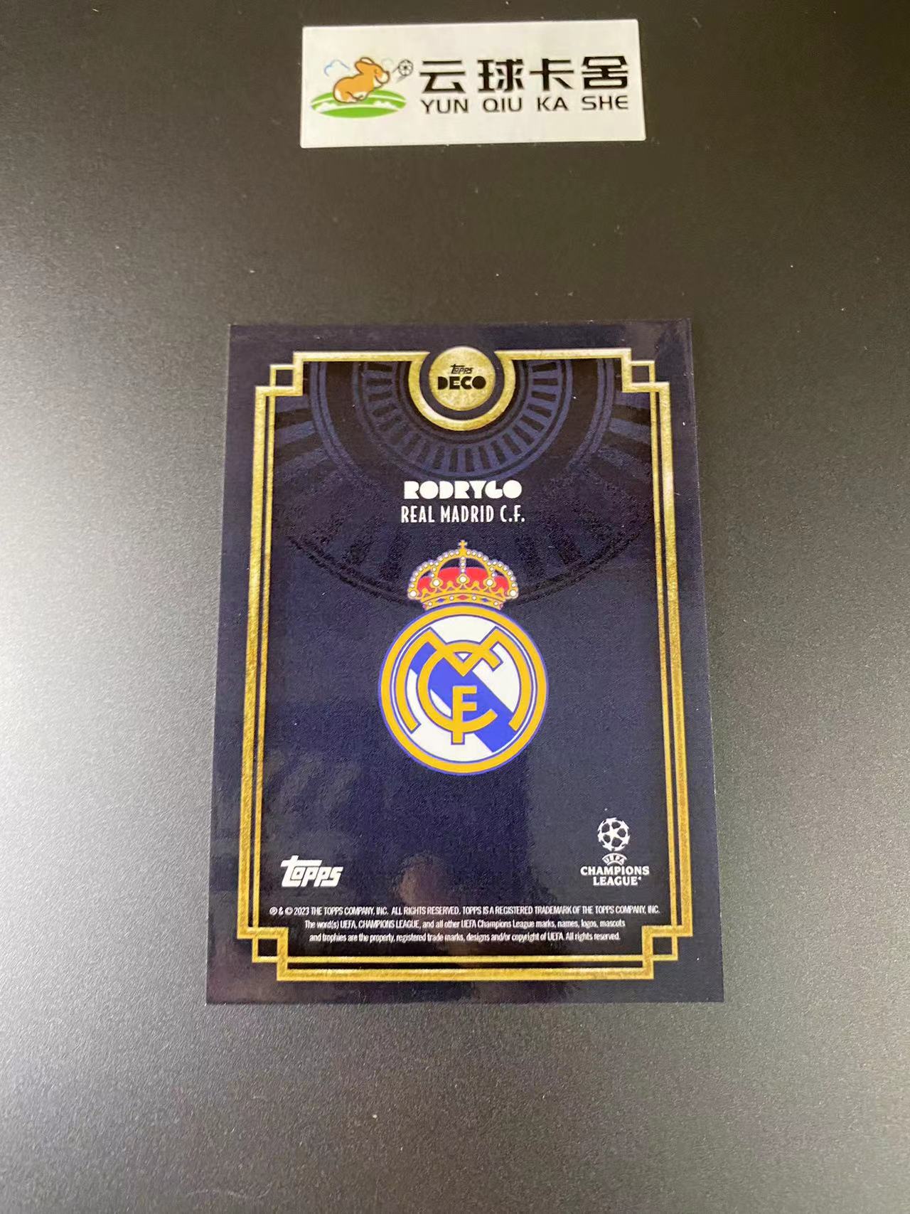 2024 Topps DECO Rodrygo 罗德里戈 49编 皇马【skkkkkk·云球代卖】CGE 卡淘