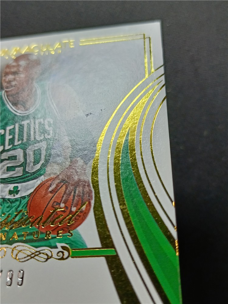【LA拍卖】2022-23 Panini Immaculate Ray Allen 雷阿伦 雷 阿伦 三分王 雄鹿名宿 凯尔特人 ...