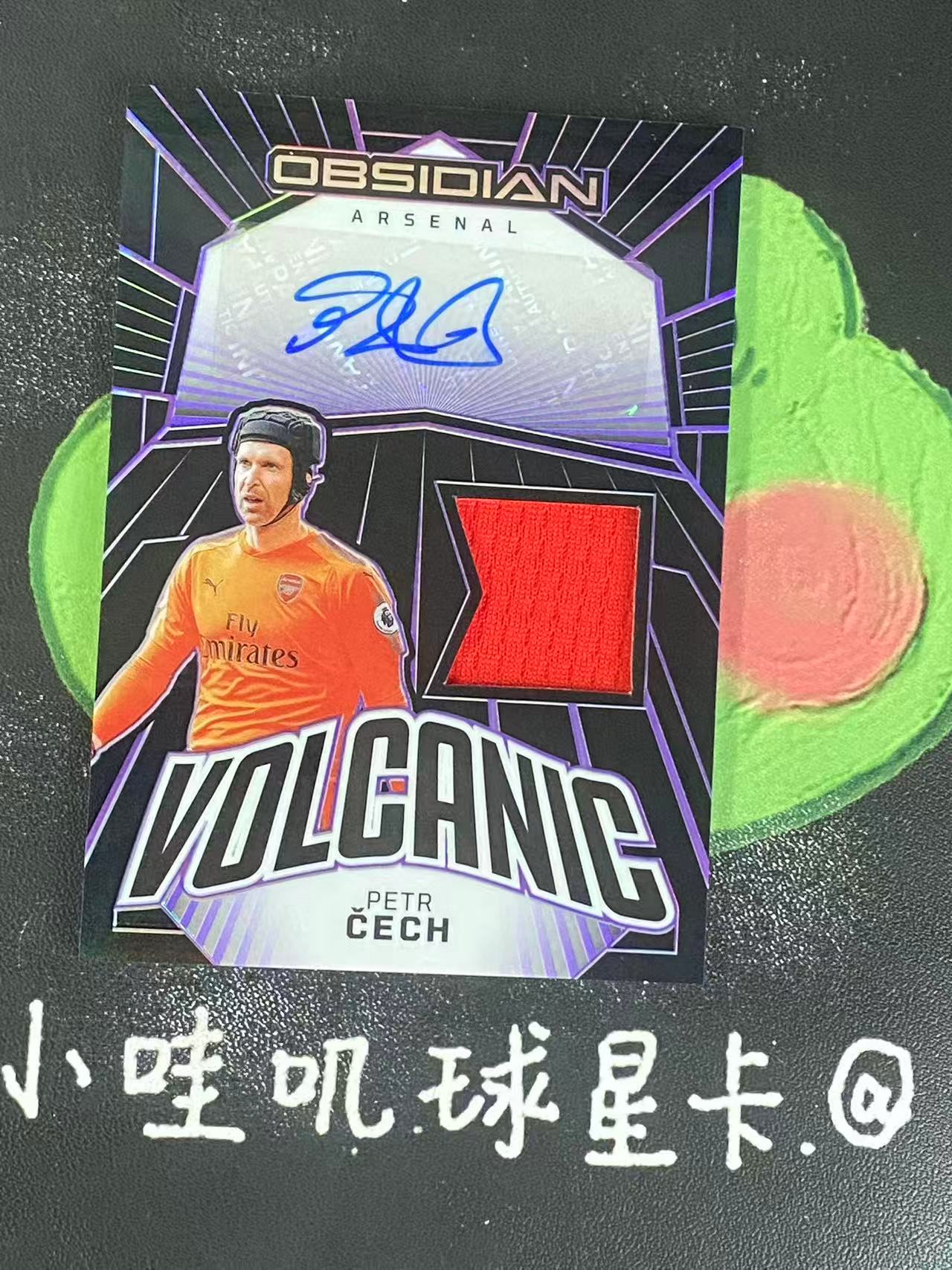 2023-24 Panini 【ZYP代拍】 PETR CECH OBSIDIAN 阿森纳 彼得 切赫 49编 签字 物料 物料签 切尔西 ...