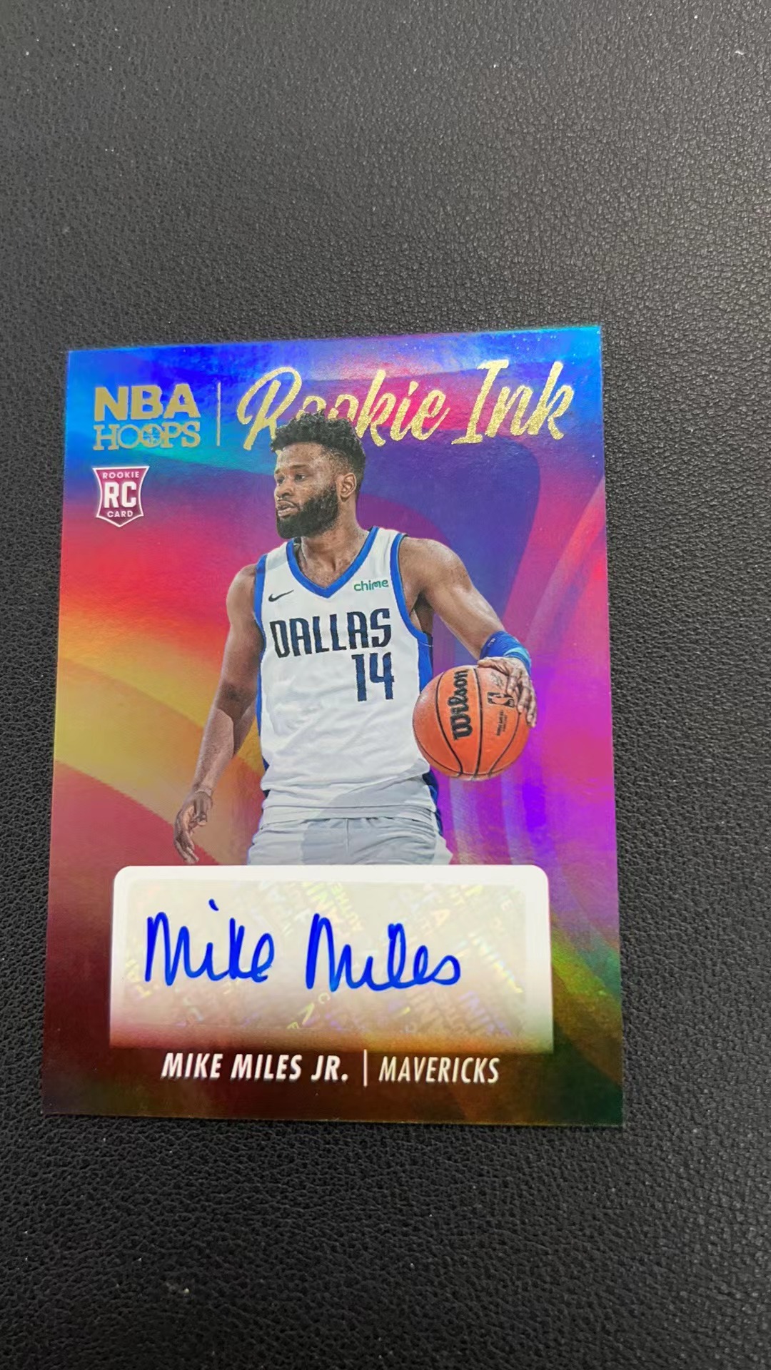 2023-24 Panini NBA Hoops Mike miles Jr RC 【Heart代拍】Hoops系列 小迈克 迈尔斯 签字 ...