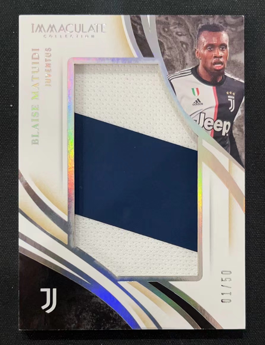 【长安代卖】2020 Immaculate 尤文图斯 Blaise Matuidi 马退敌 马图伊迪 大窗Patch 暴力切割 01/50编 ...