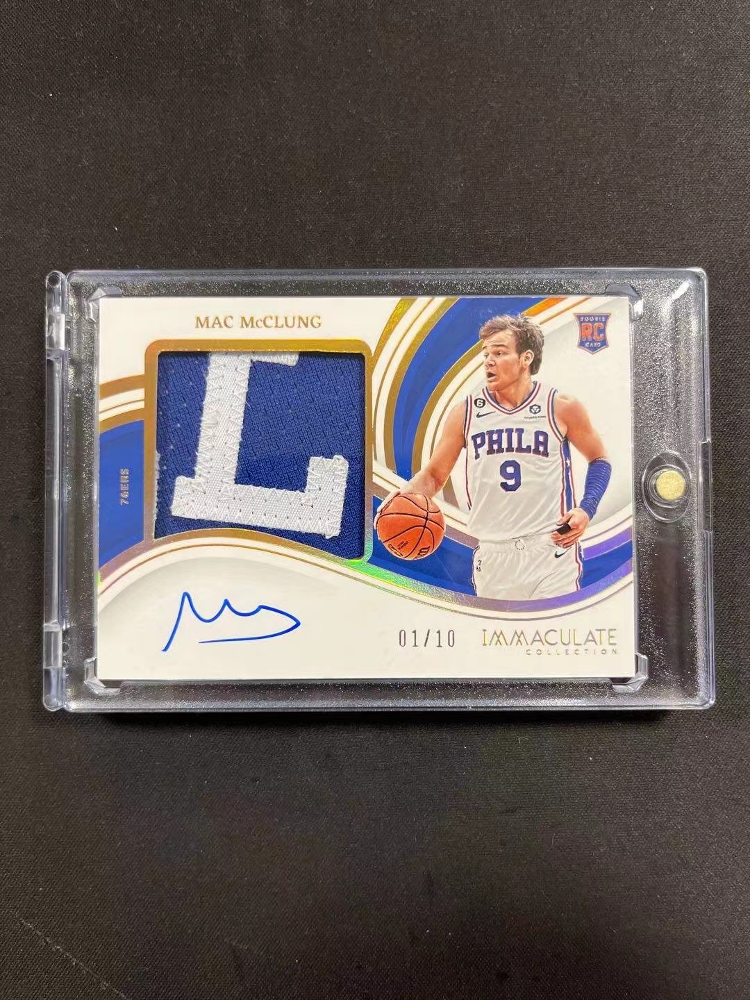 2022-23 Panini Immaculate Mac McClung RC 76人 两届扣篮王 马克 麦克朗 新秀 RPA 大窗 ...