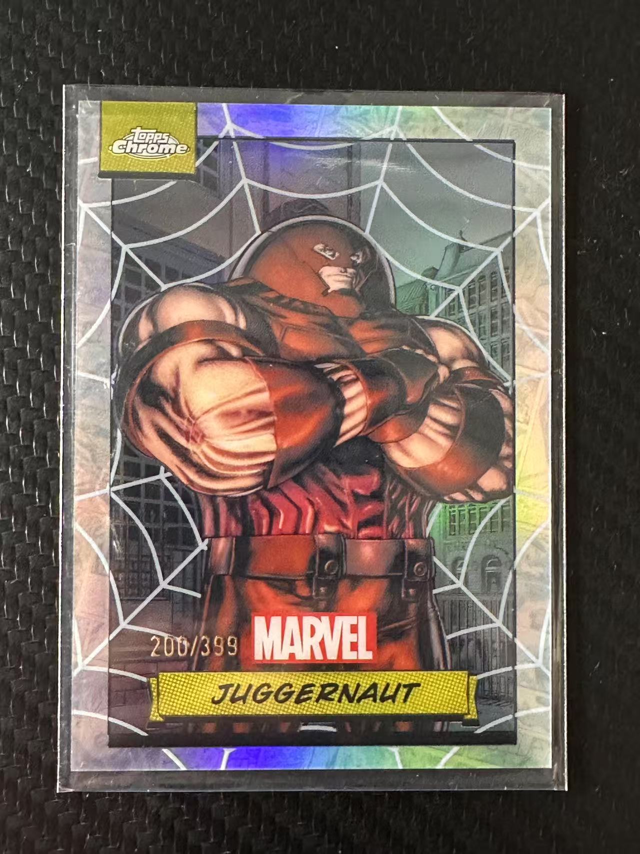 2024 Topps Marvel (MCU) 漫威 Chrome 元年 【十点代拍】 200/399编 银折射 红坦克 Juggernaut ...