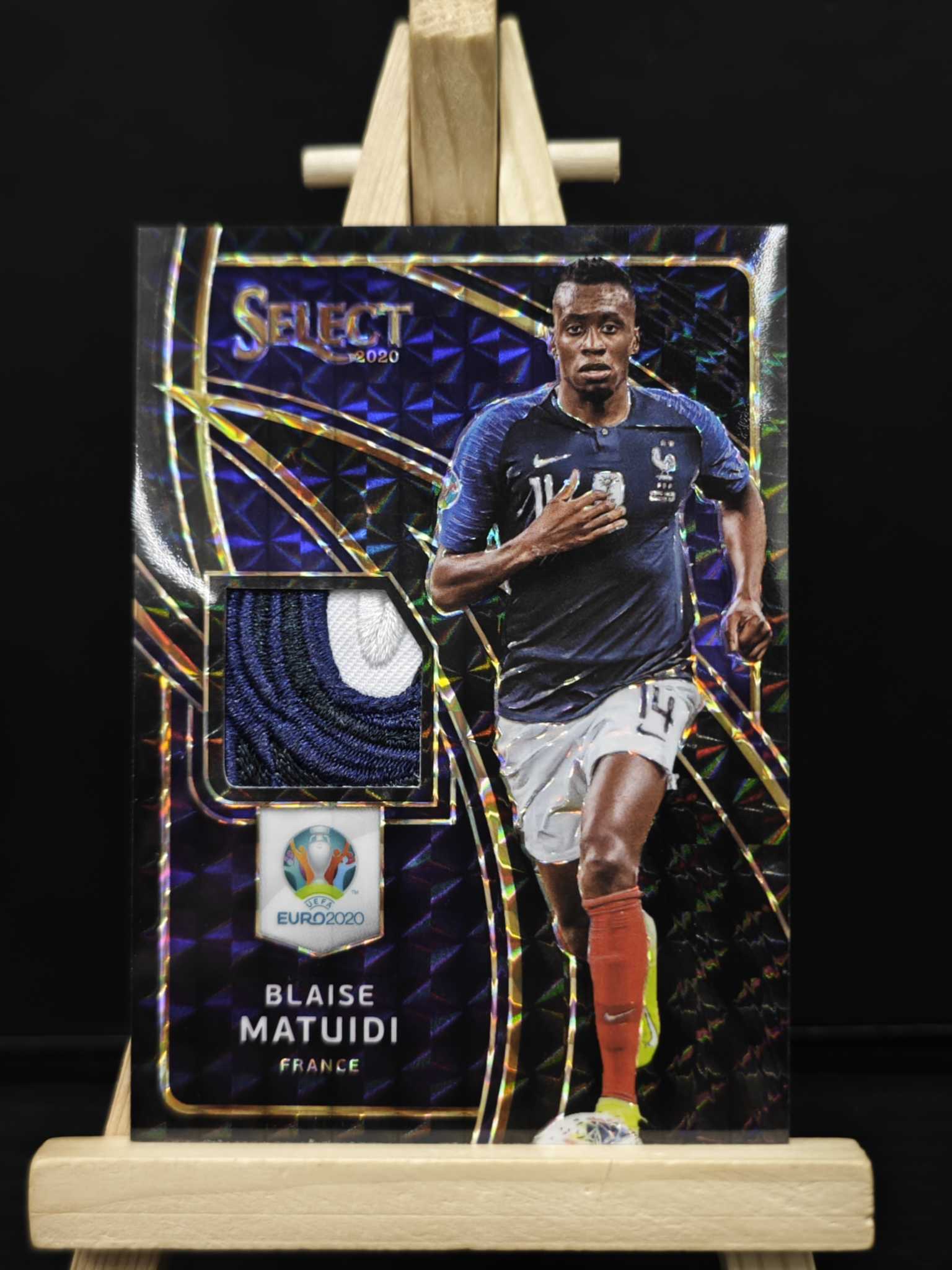 2020 Panini Select UEFA Euro Preview BLAISE MATUIDI 欧洲杯 法国 马图伊迪 小窗物料 黑 ...