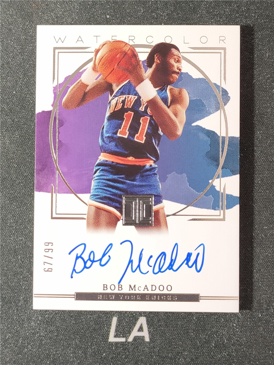 【LA拍卖】22-23 Panini Impeccable Bob McAdoo 小真金 鲍勃 麦卡杜 布法罗勇敢者队 尼克斯队 名宿 75大 ...