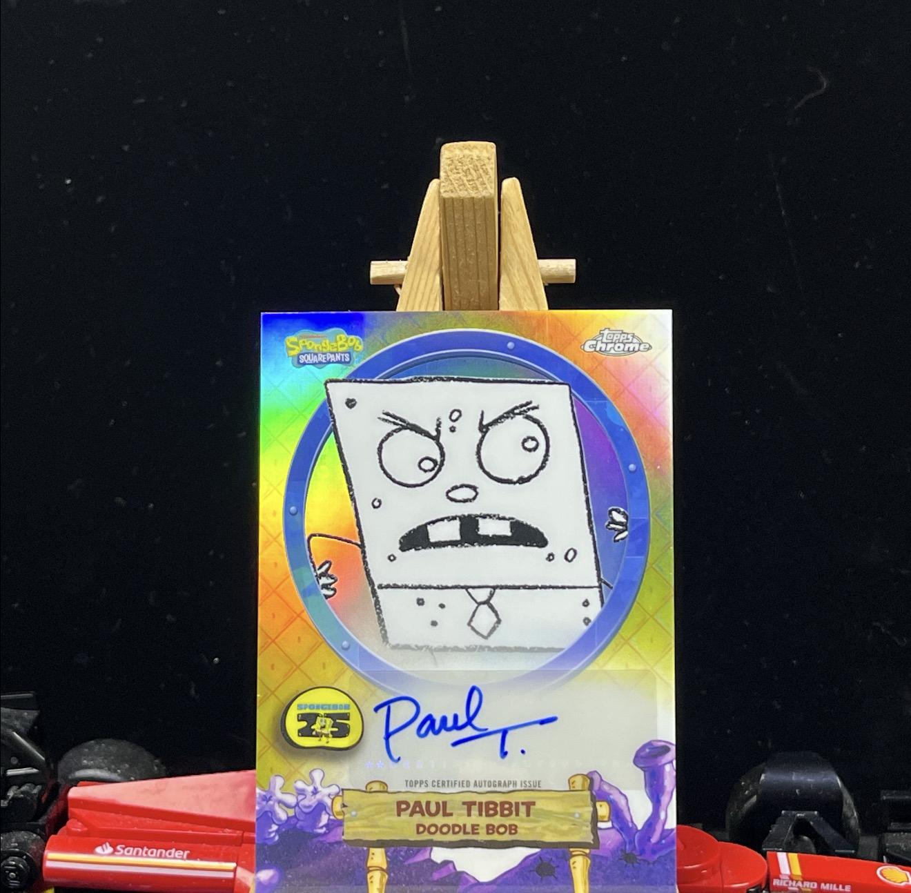 2025 Topps Chrome Stephen Curry SpongeBob SquarePants TC 25周年 海绵宝宝 Paul ...