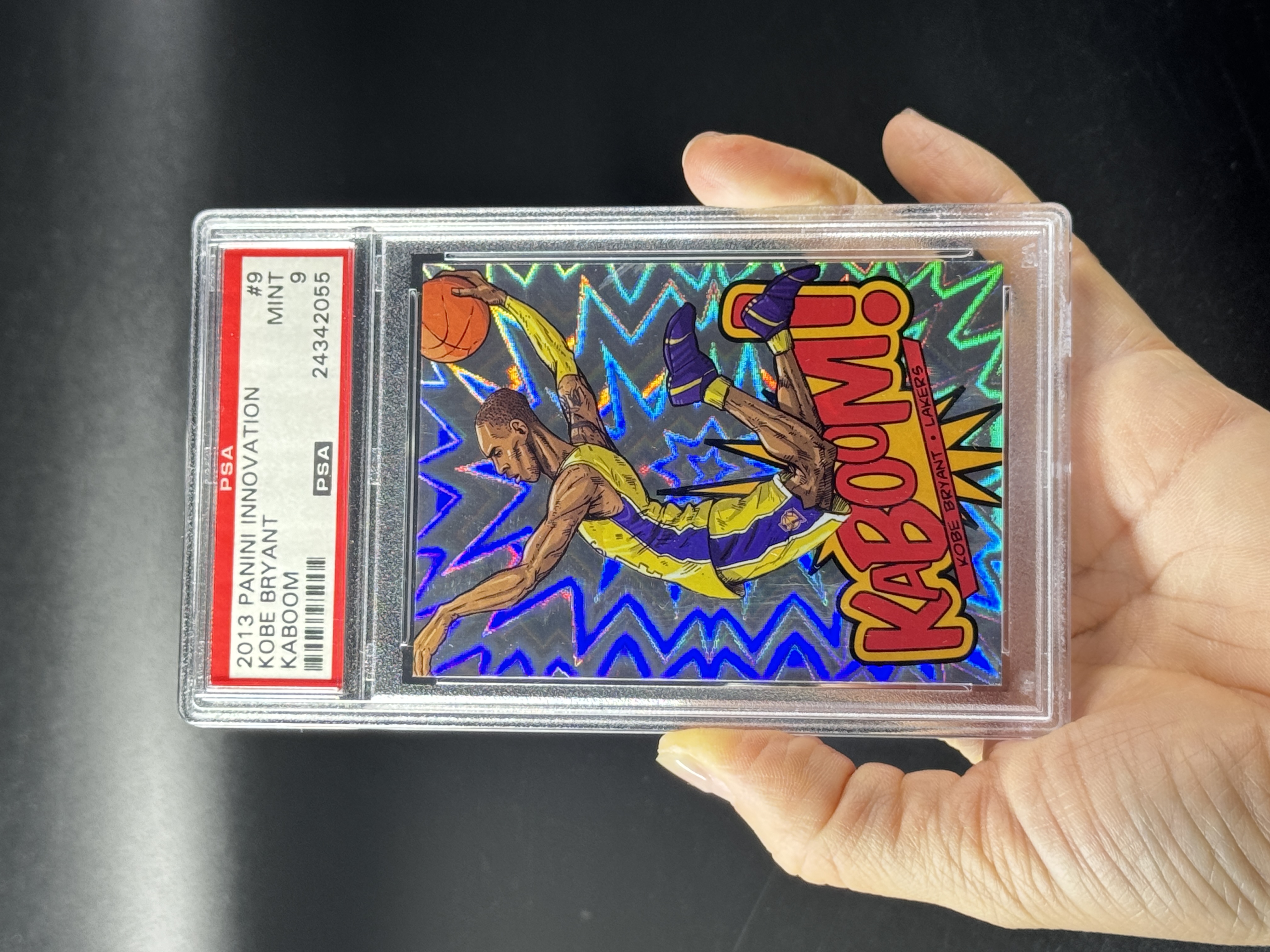 【喷子拍卖】2013-14 panini innovation Kobe Bryant 洛杉矶湖人 科比 布莱恩特 元年kaboom 大爆炸折 ...