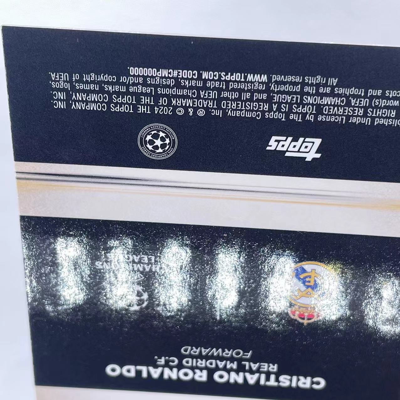 B 2023-24 Topps Ascc Macao Card Show Cristiano Ronaldo C罗 罗纳尔多 总裁 葡萄牙 ...