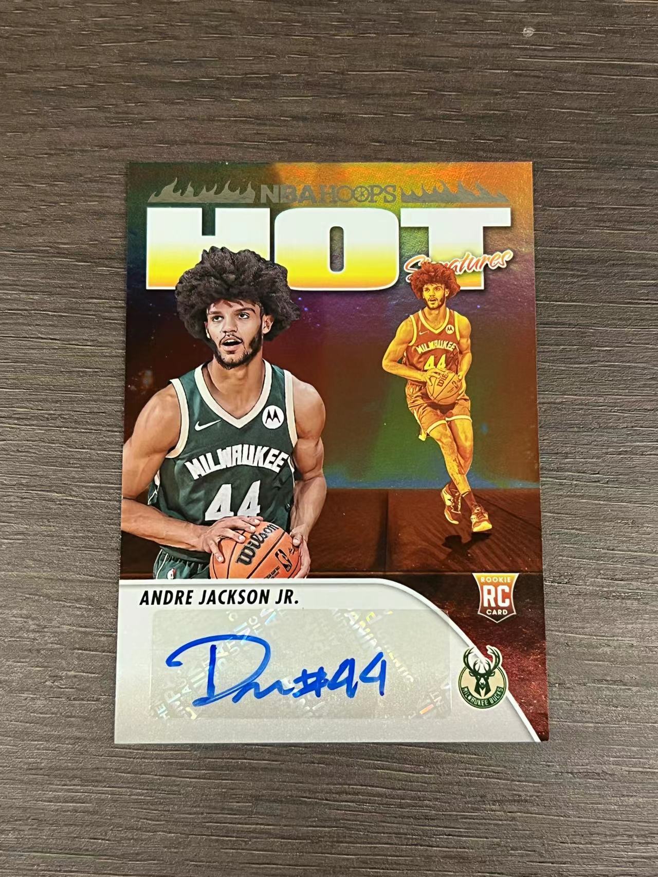 2023-24 Panini NBA Hoops Andre Jackson Jr. RC 小安德烈 杰克逊 hoops hobby 签字 ...