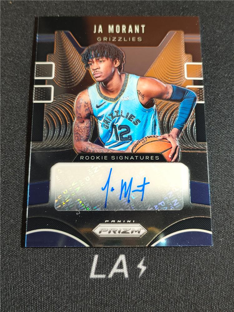 【LA拍卖】2019-20 Panini Prizm Ja Morant 新秀RC 贾 莫兰特 灰熊队 当家球星 联盟腰王 ROOKIE ...
