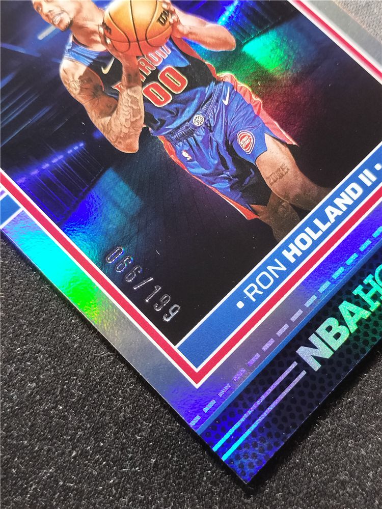 【LA拍卖】2024-25 Panini Hoops Ron Holland II 新秀RC 罗恩 霍兰德二世 活塞队 银折 Base ...