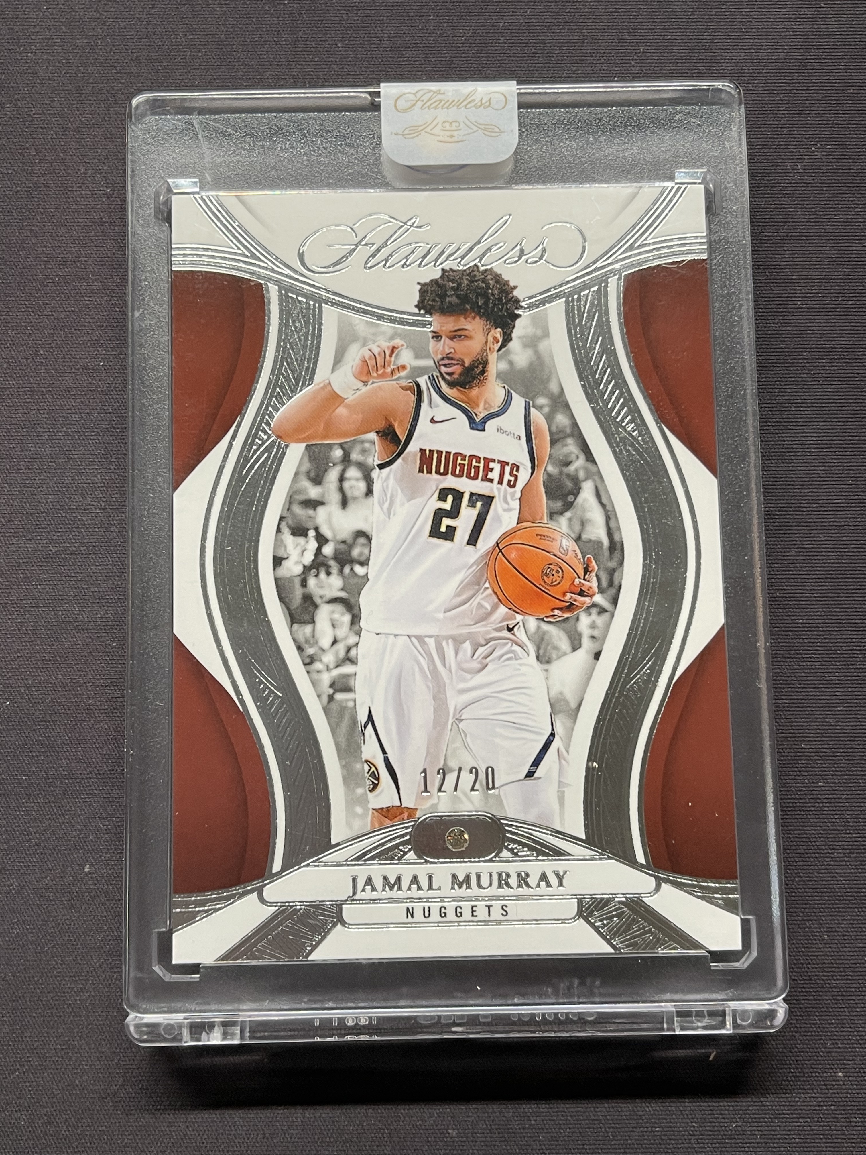 2024-25 Panini Flawless Jamal Murray 手提 掘金 贾马尔穆雷 钻石 base 12/20编 不累计「老夫子 ...