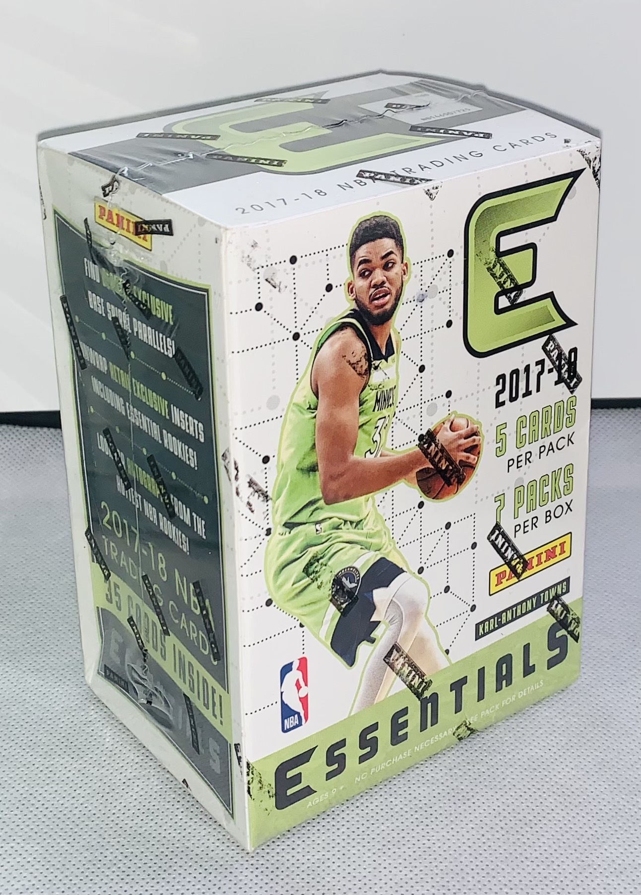 2017-18 Panini Essentials 手雷 Basketball 原封盒卡Box 博科比 詹姆斯 杜兰特 欧文 艾弗森 约基奇 ...