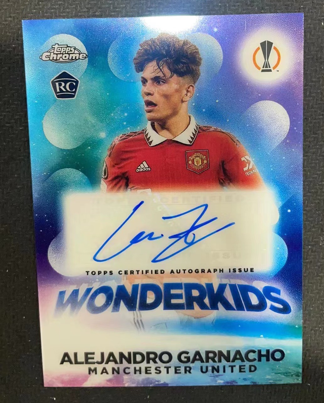 2022 23 Topps Chrome Alejandro Garnacho Rc 22 23 Topps Chrome 曼联 Rc 加纳乔