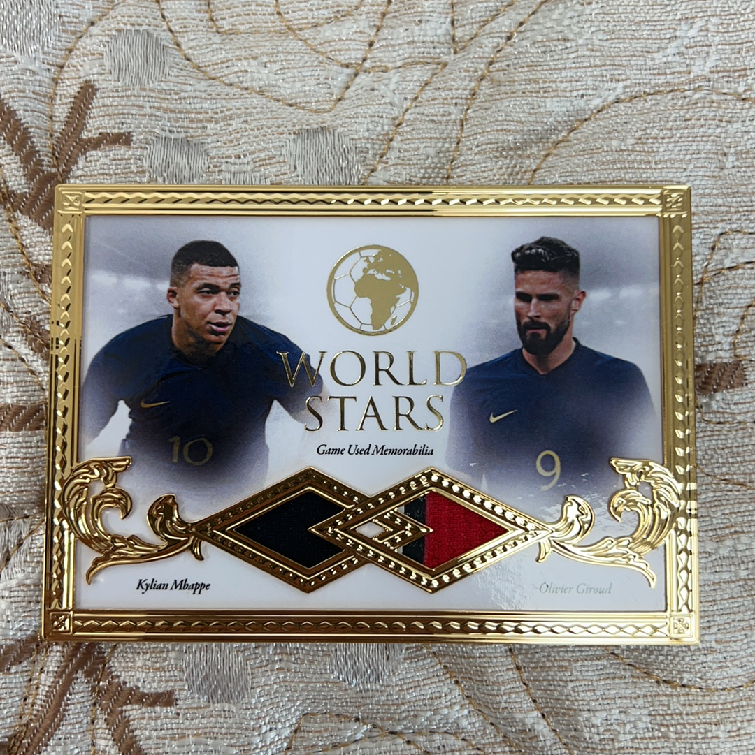 2023 Futera Futera Unique Kylian Mbappe Lottin 福特拉 姆巴佩 金框 法国 大巴黎 皇马 02/ ...