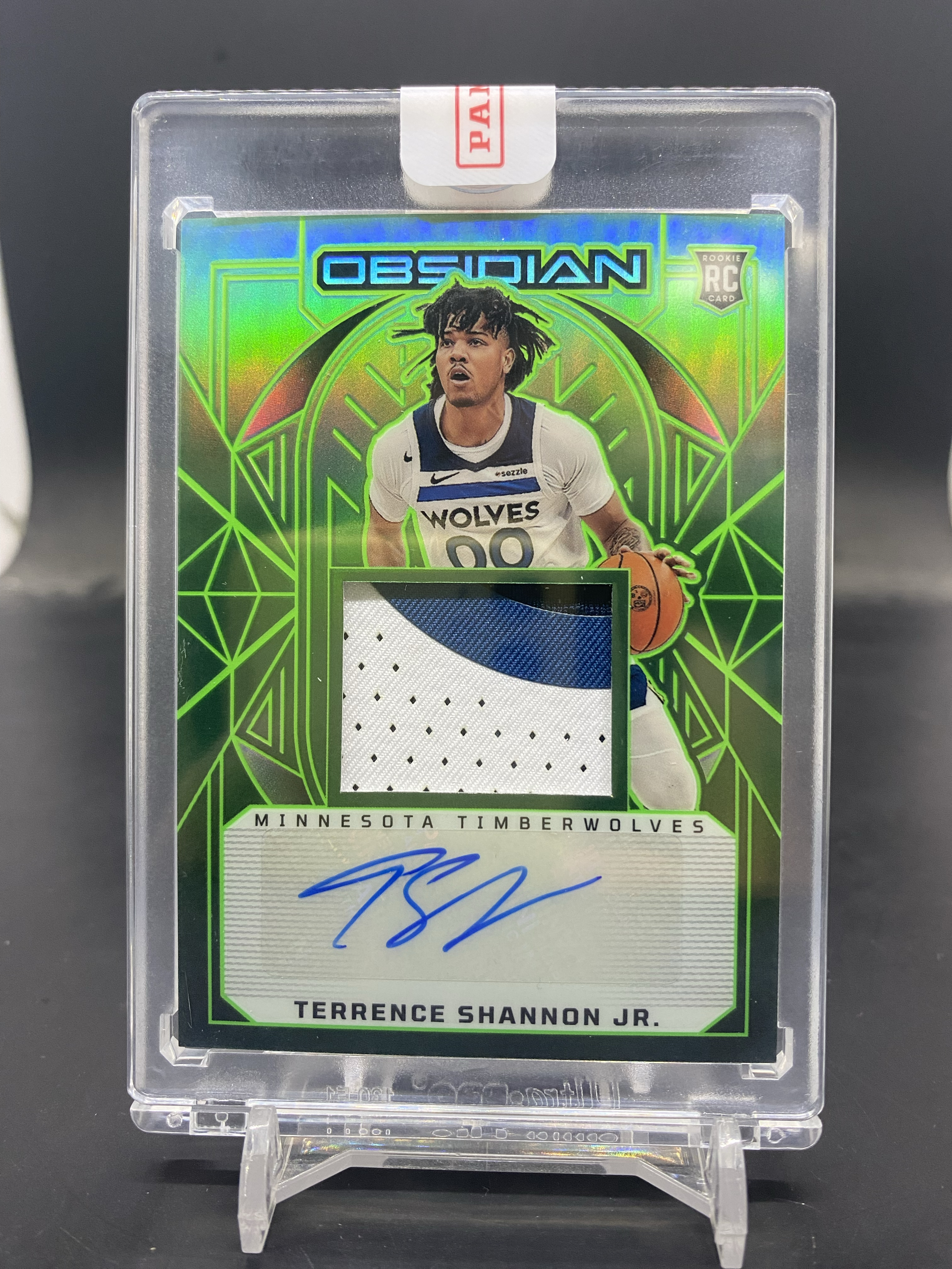 2024-25 Panini Obsidian Terrence Shannon Jr. RC 新秀 小特伦斯 香农 01/25编 首编 低编 ...