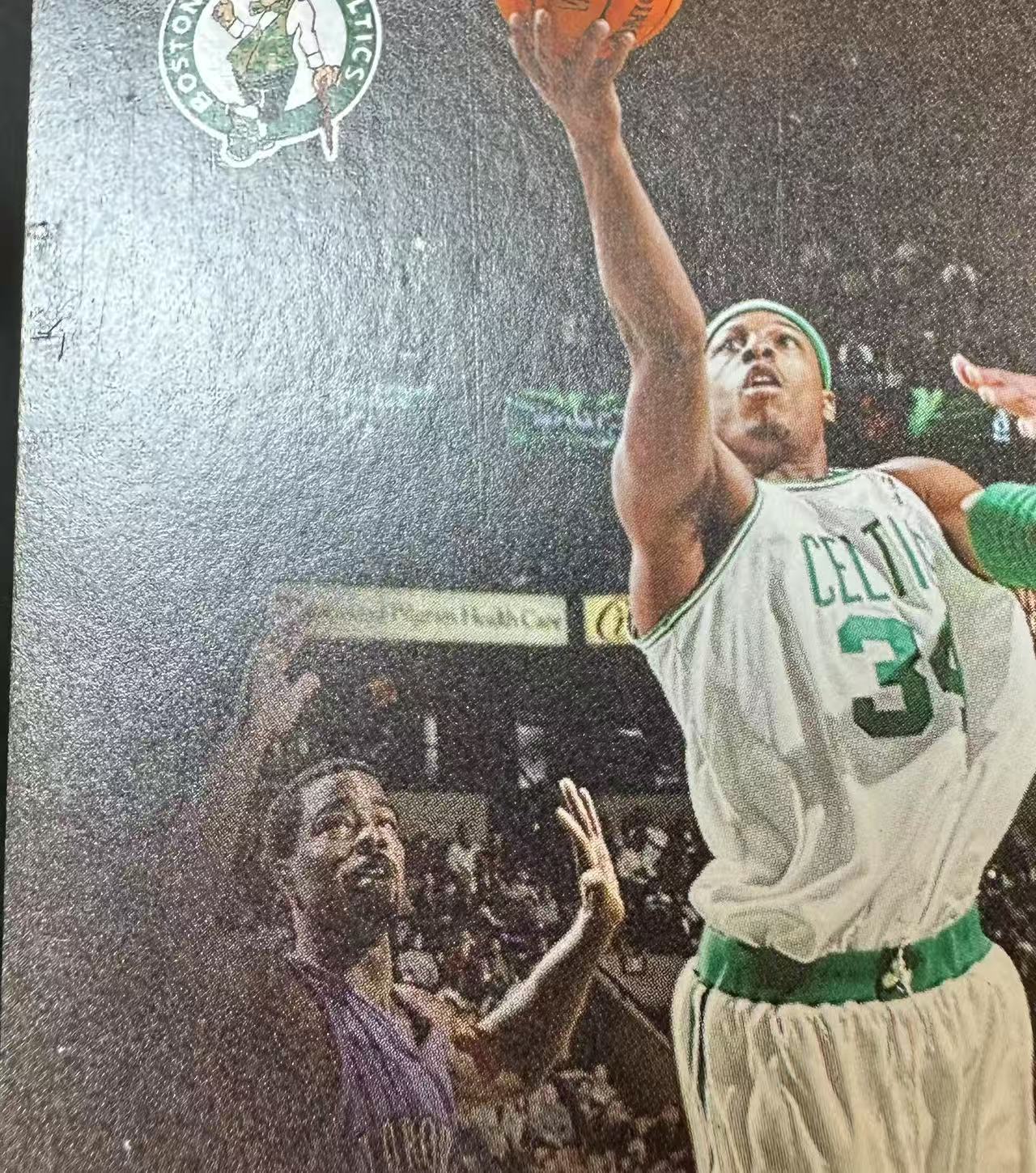 2021-22 Panini Noir Paul Pierce 波士顿凯尔特人 真理 保罗皮尔斯 Spotlight镜面聚光灯签字 金笔卡签 ...