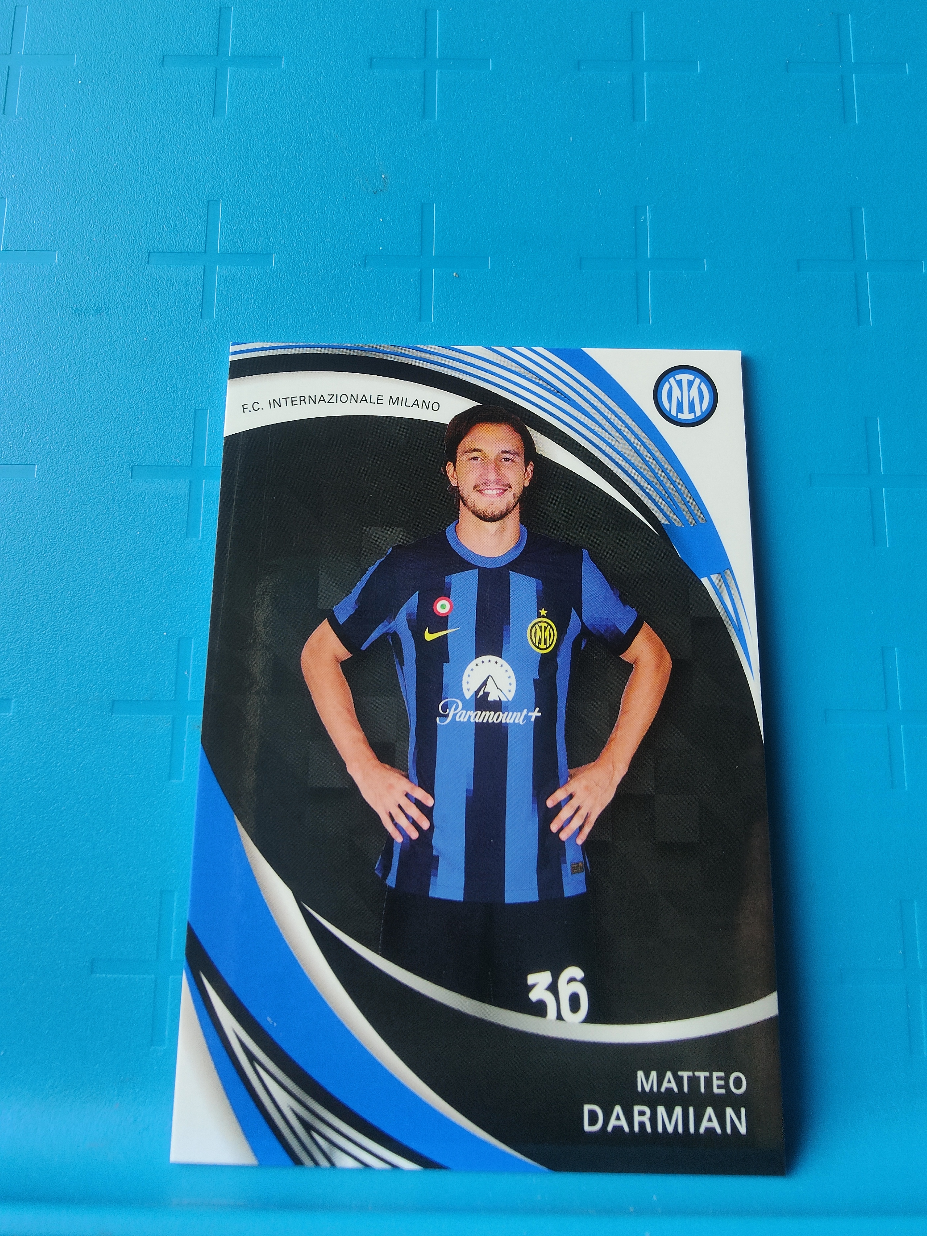 2023 DAKA 国际米兰 Matteo Darmian 国米队盒 新系列 达米安 卡品如图 J001D 卡淘