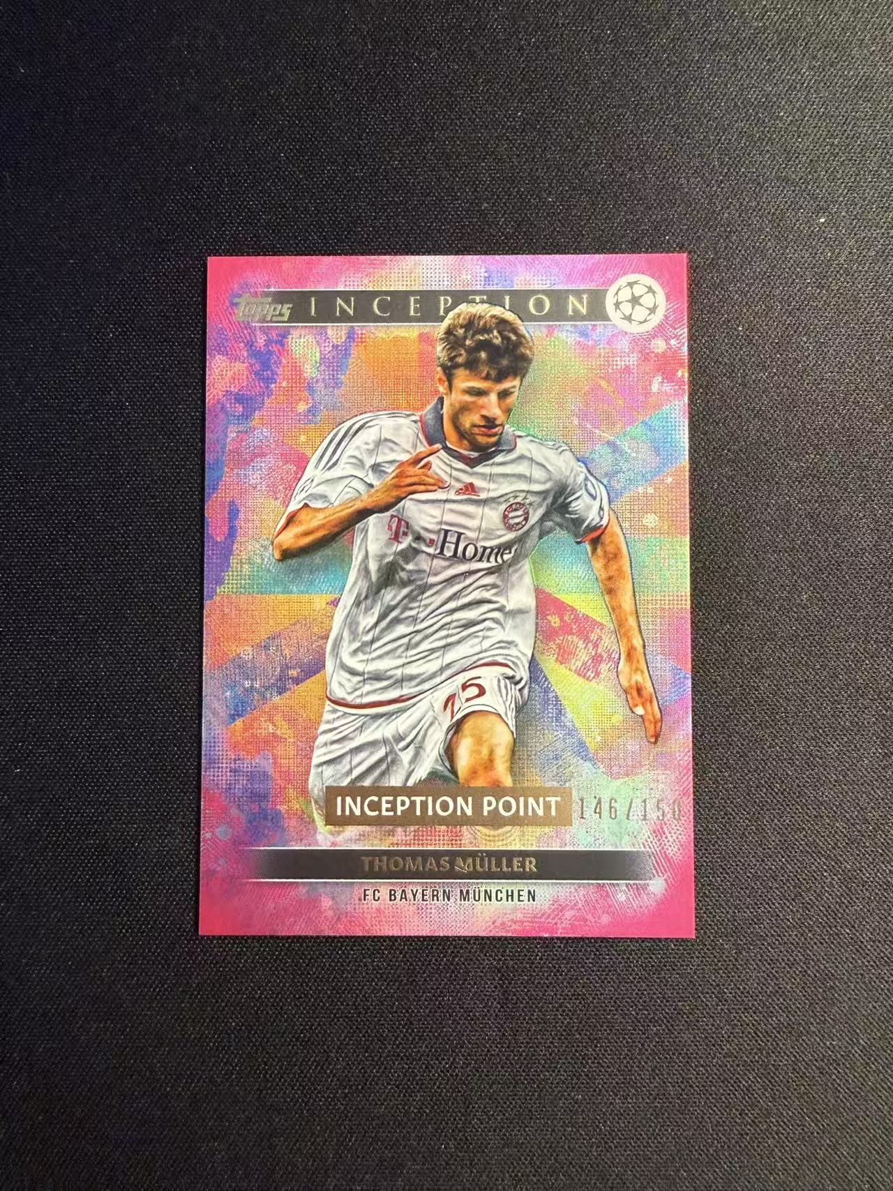 【大四喜拍卖】2024-25 Topps Inception 盗梦空间 Thomas Muller 托马斯 穆勒 150编 拜仁 德国 收藏 ...