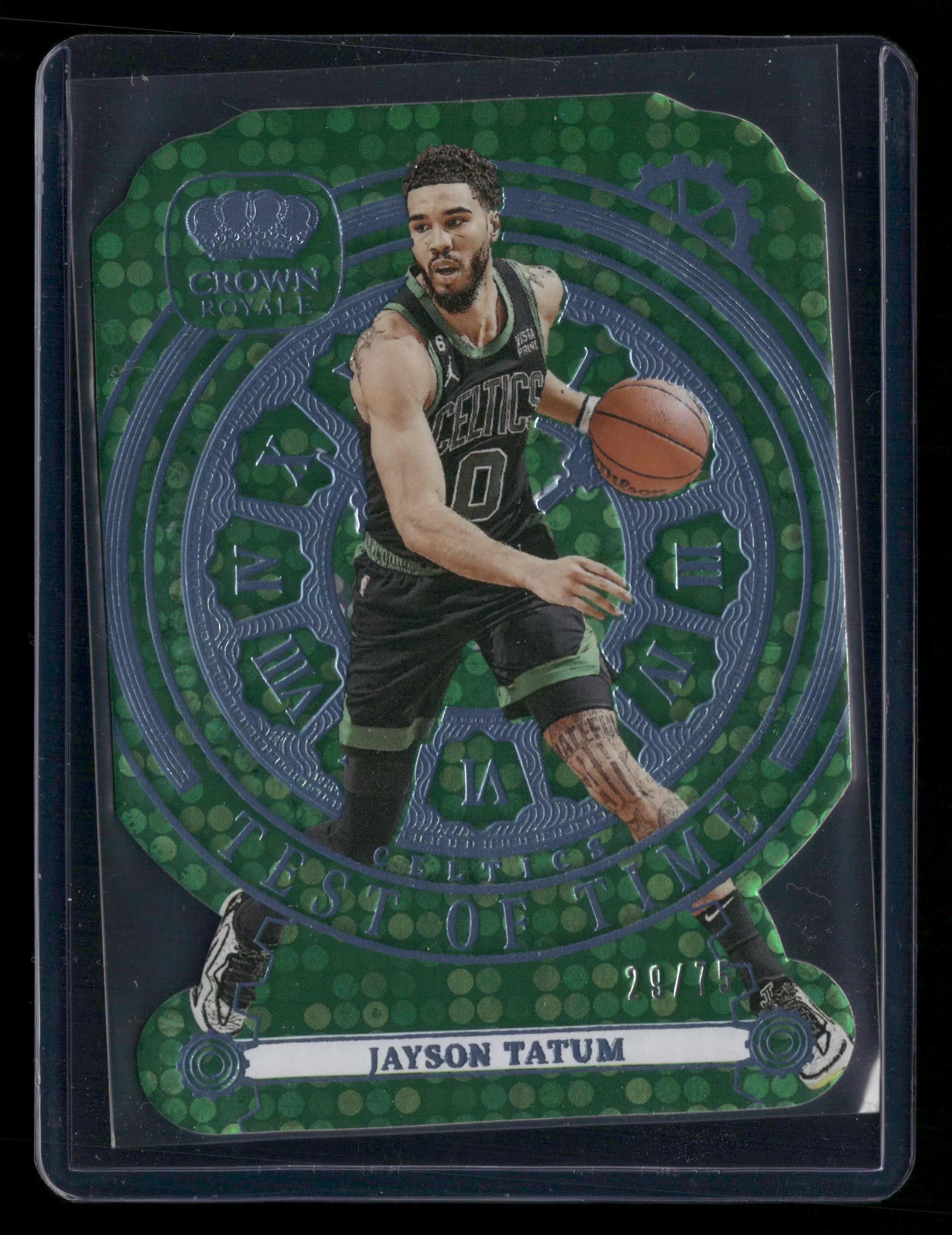 2023-24 Panini Crown Royale Jayson Tatum 凯尔特人 杰森塔图姆 时间特卡 29/75编 凑套收藏 仅支持顺丰寄付 介意勿拍【来拆卡代卖】【王D36】 卡淘