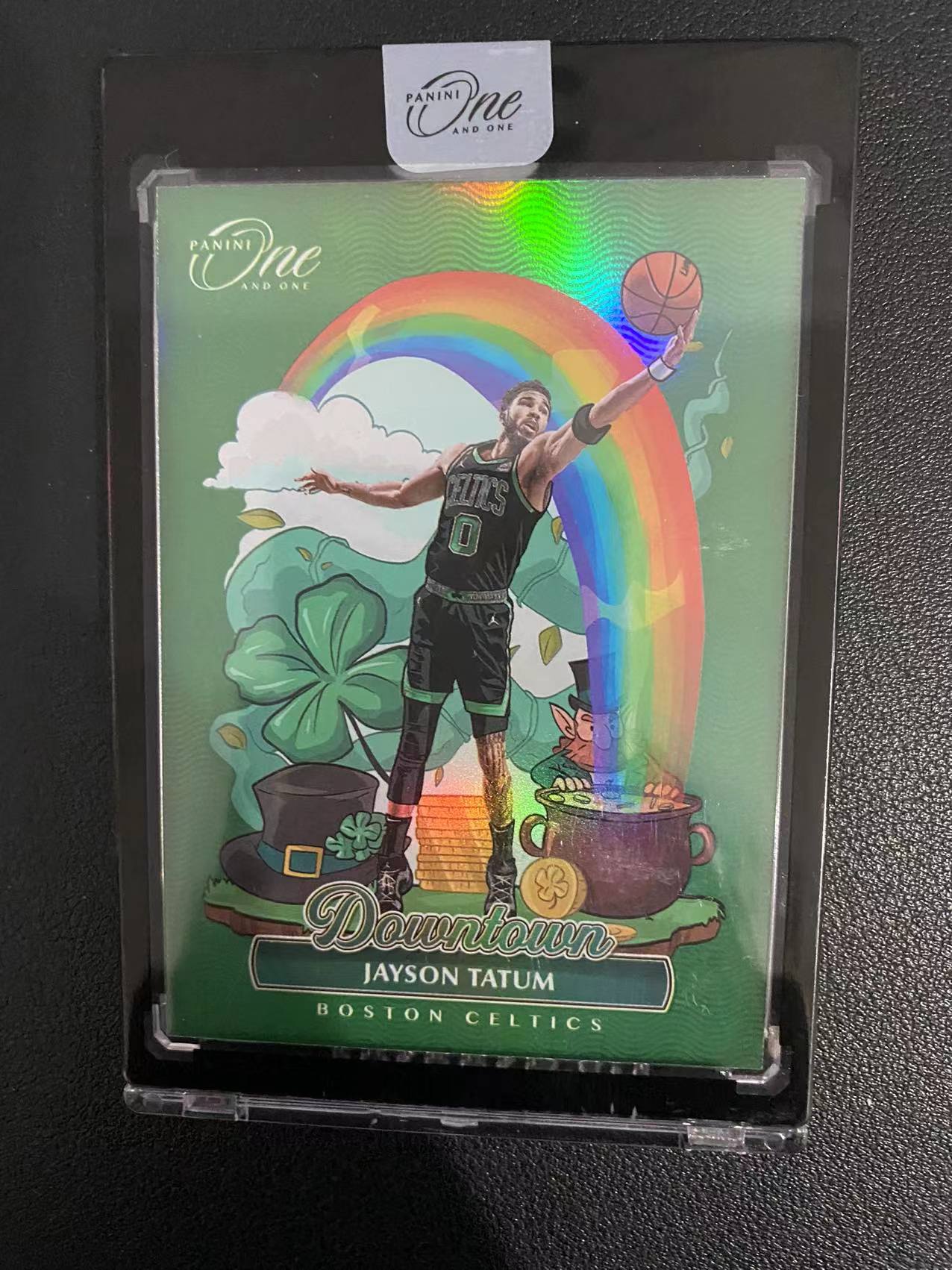 【陈氏拍卖】2022-23 Panini OneAndOne Jayson Tatum OAO 塔图姆 DownTown DT特卡 配置大比例 ...