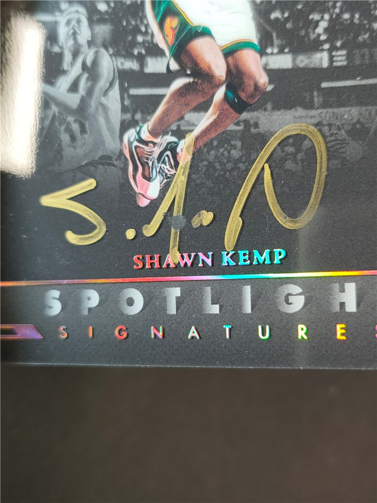 【LA拍卖】2022-23 Panini Noir Shawn Kemp 诺尔 肖恩 坎普 魔术队 西雅图超音速 第一代野兽派大前锋 ...
