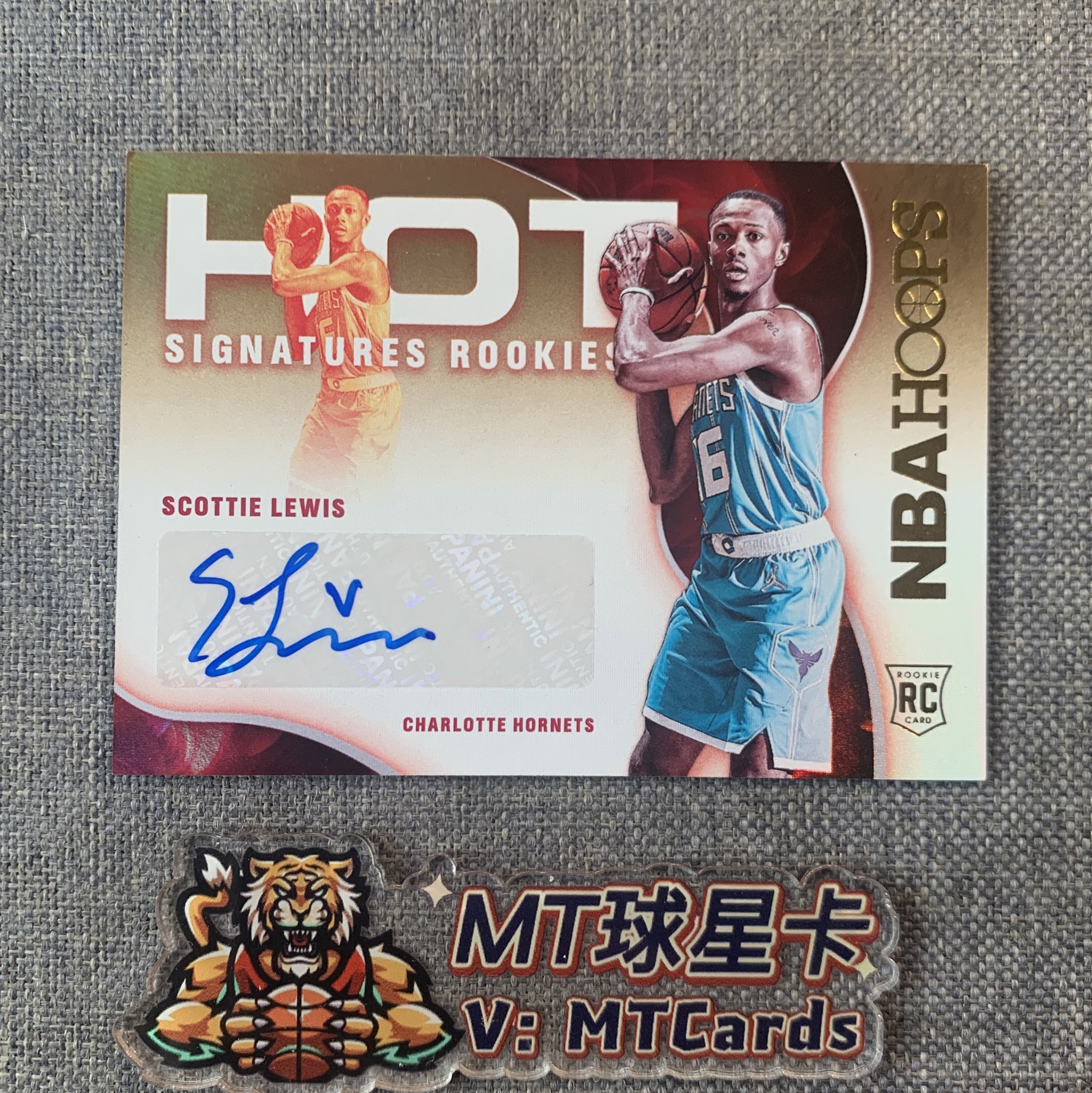 【MT球星卡】2021-22 Panini NBA Hoops Scottie Lewis RC 斯科蒂 刘易斯 Hoops系列 新秀RC ...
