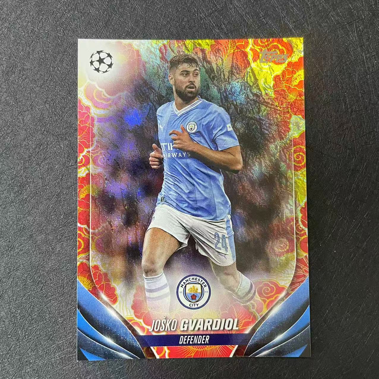 【德基拍卖】2023-24 Topps UCC Josko Gvardiol 欧战 龙年碧玉 曼城 格瓦迪奥尔 新春平行 /150编 收藏必备 ...