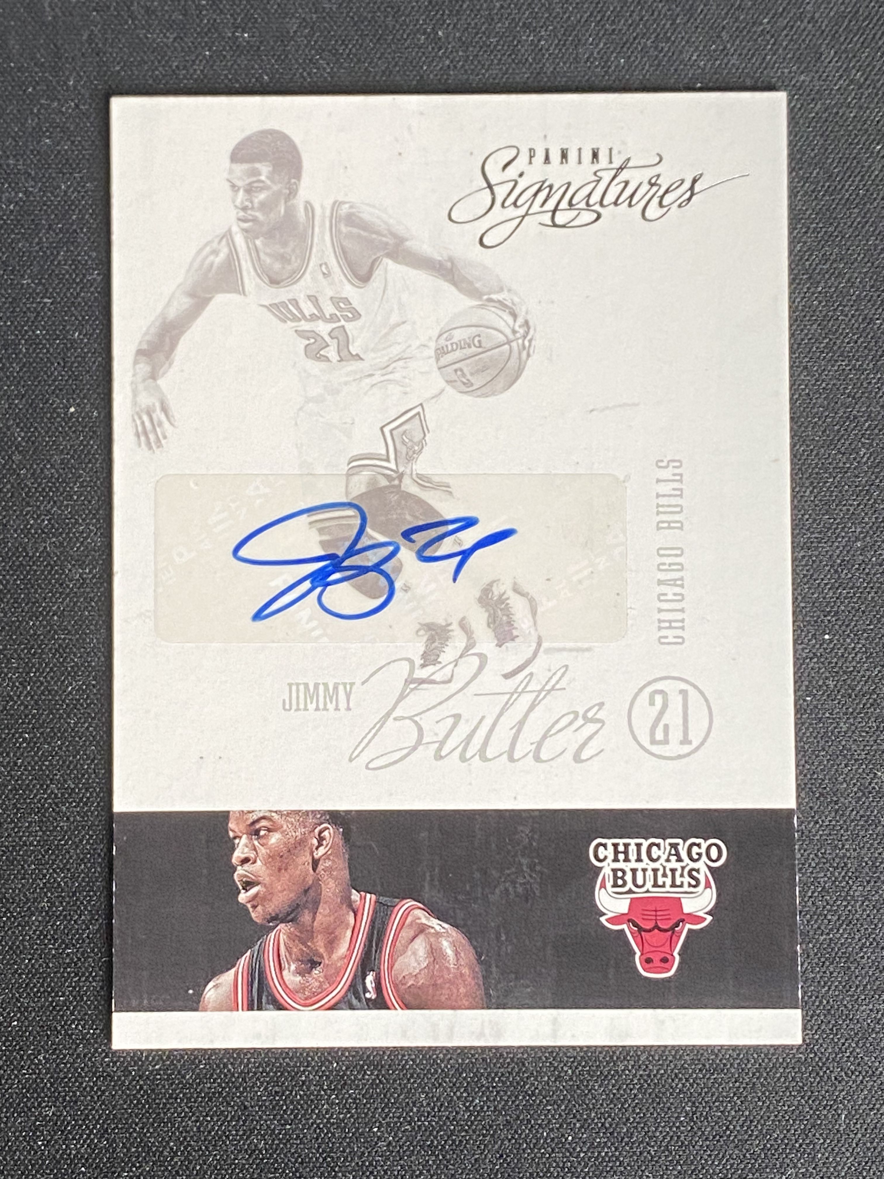 2013 Panini Optic Jimmy Butler 公牛 吉米 巴特勒 签字 签名 专收必备 收藏必备 微瑕如图 -中奇张-【粤九叔 ...