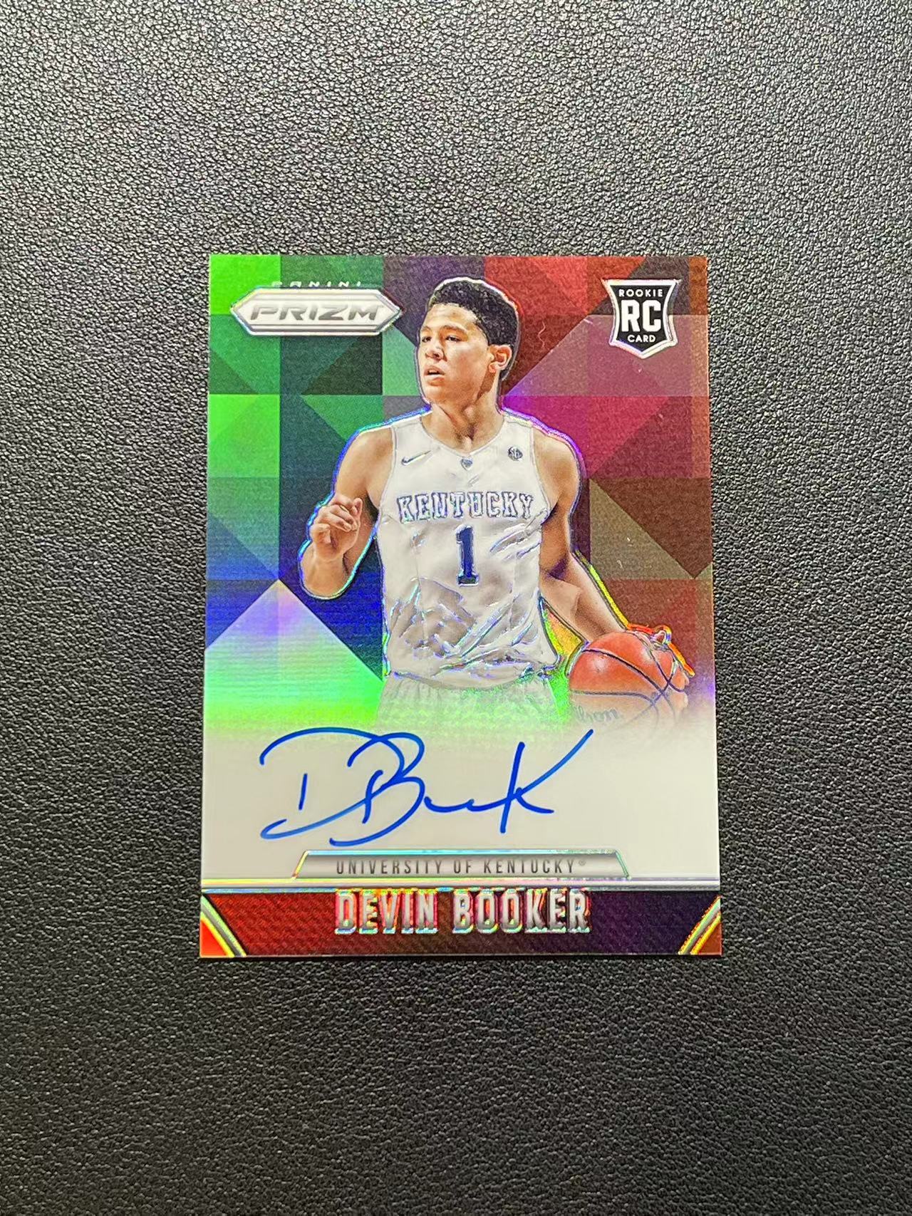 【超新星精品】2015-16 Panini Prizm Devin Booker RC 新秀 太阳 德文布克 25编 签字 hobby 大学选 ...