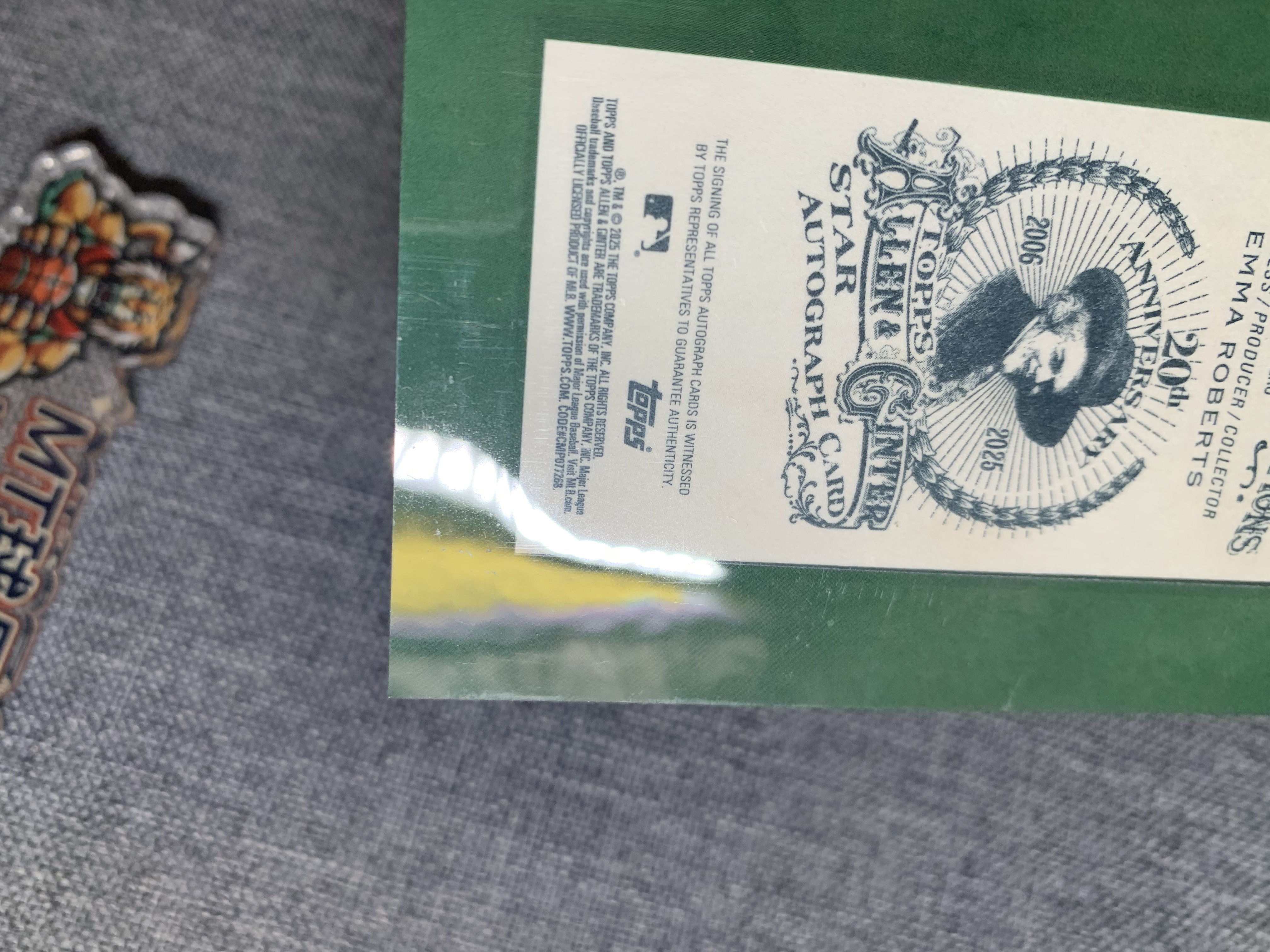 【MT拍卖】2025 Topps Allen Ginter Emma Roberts 艾玛 罗伯茨 37/50编 签字 卡签 演员 划痕见图 ...