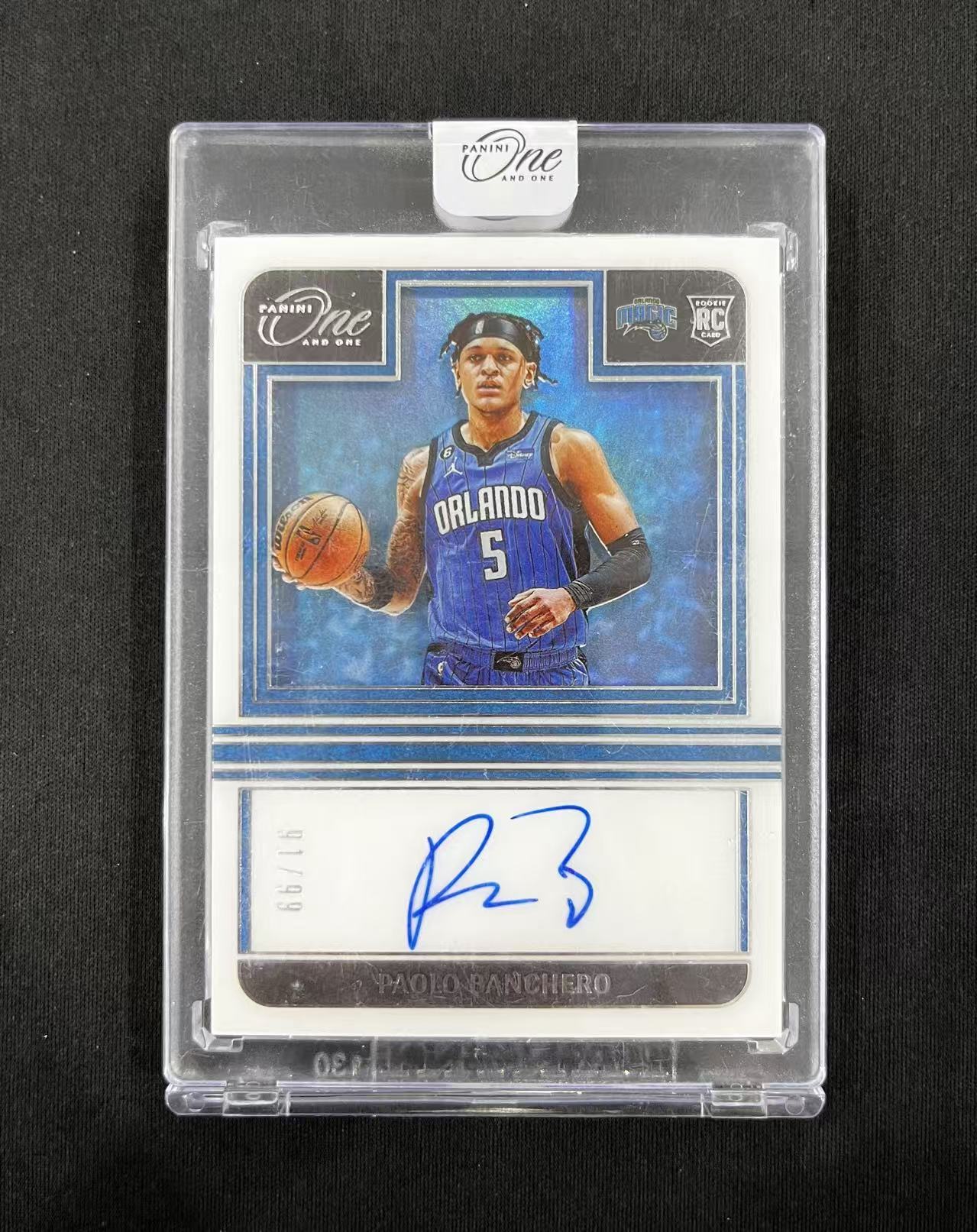 【长安代卖精品 截标预付80%】2022-23 Panini One And One OAO 魔术 新秀RC Paolo Banchero ...