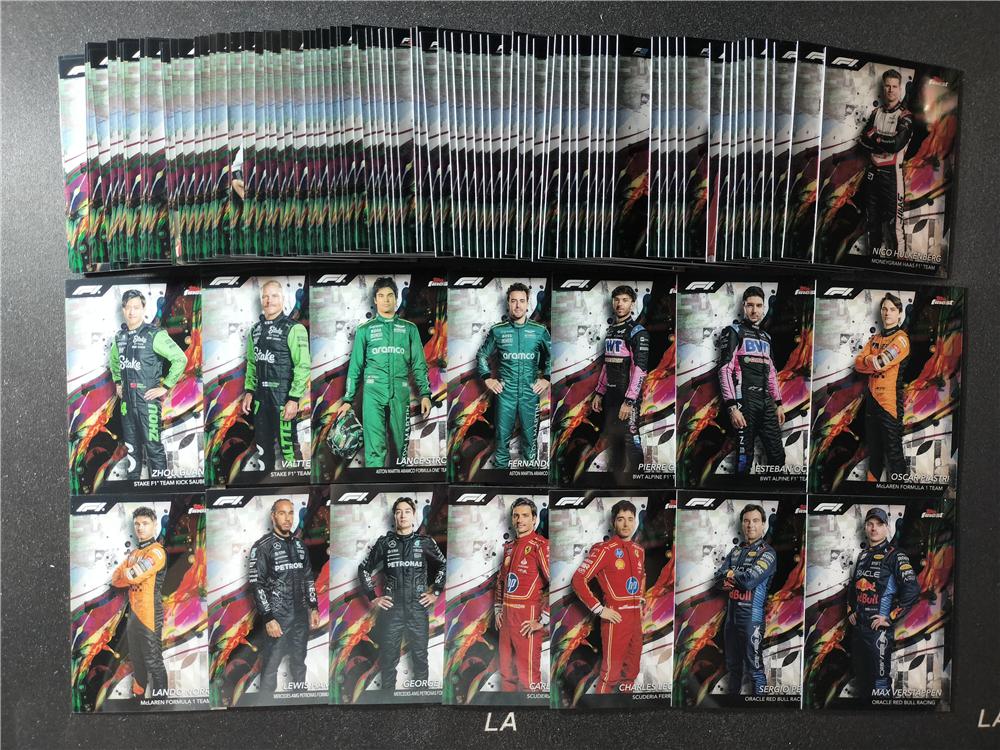 【LA拍卖】2024 Topps Finest F1 方程式赛车 周冠宇 刘易斯 汉密尔顿 乔治 拉塞尔 马克斯 维斯塔潘 埃斯特班 奥康 ...