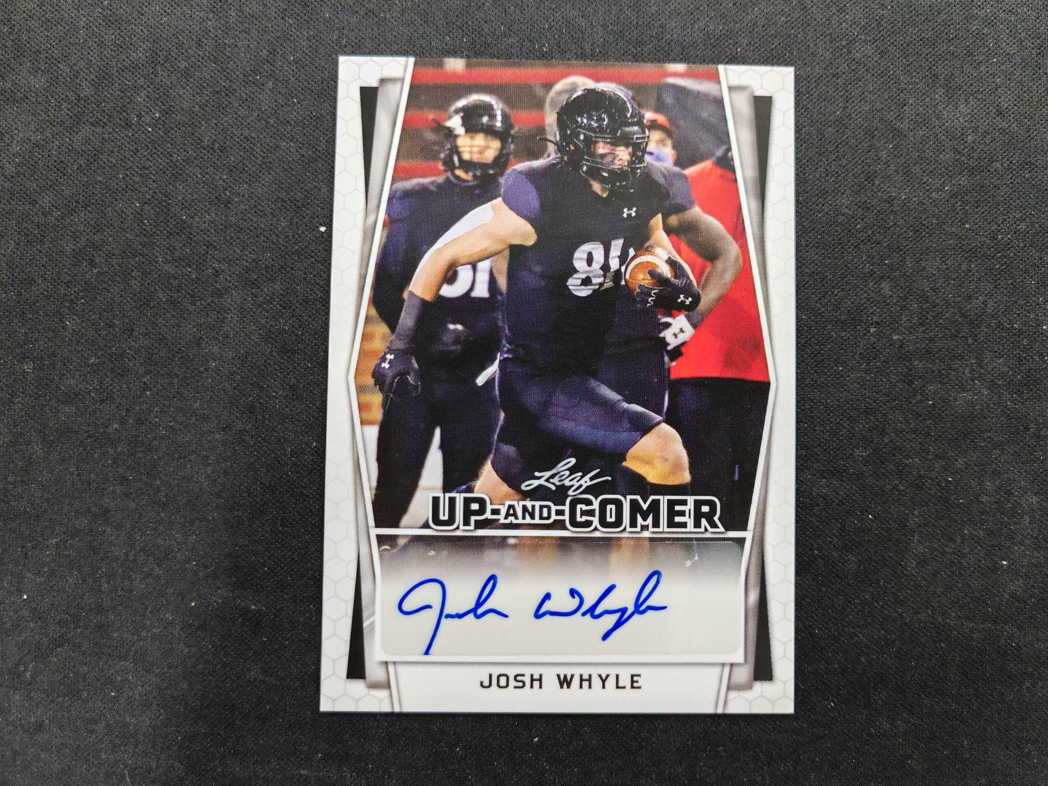 SC球星卡 2021-2022 leaf up and comer josh whyle 签字 卡品如图收藏必备(Skyfall) 卡淘