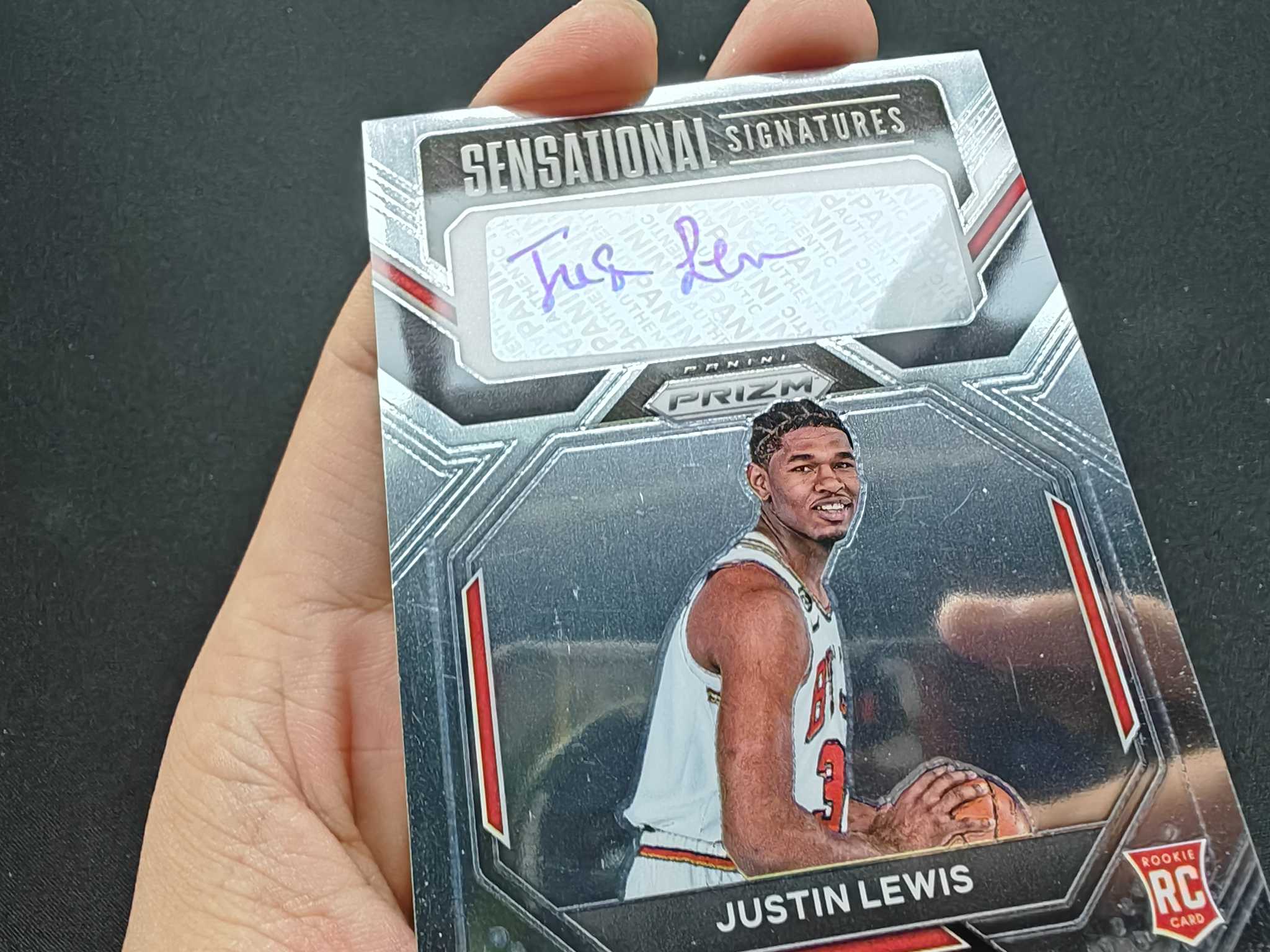2022-23 Panini Prizm justin lewis RC SC球星卡 pz 新秀 公牛 贾斯丁刘易斯 签字 卡品如图收藏必备 ...
