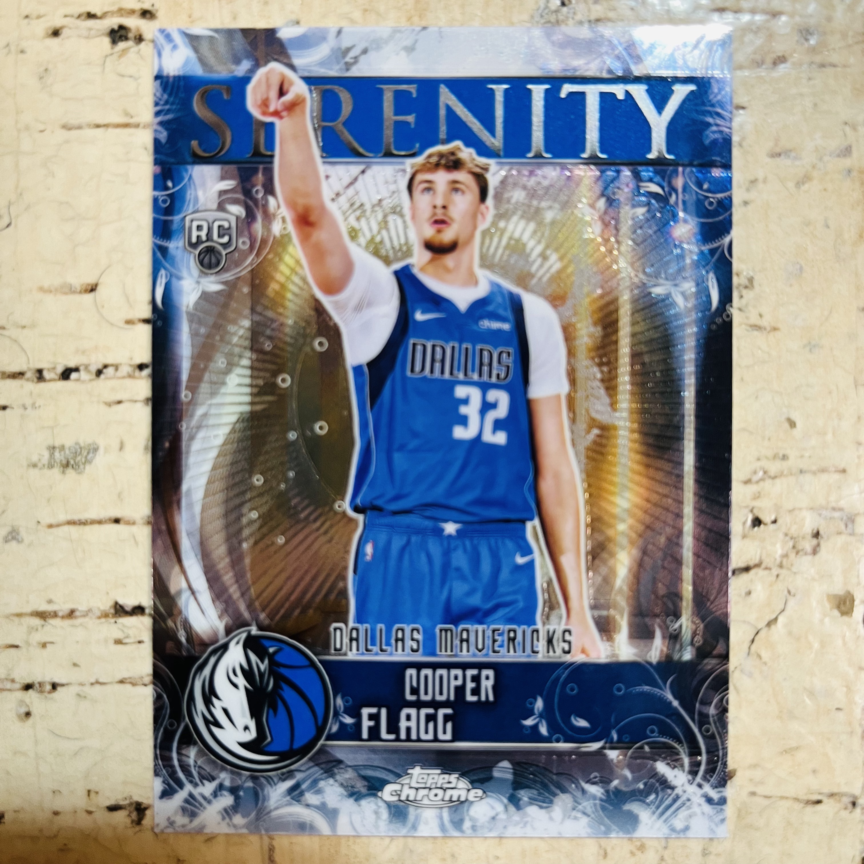 2025-26 Topps Chrome Cooper Flagg RC 新秀 独行侠 美国之子 库珀 弗拉格 serenity 宁静 特卡 ...