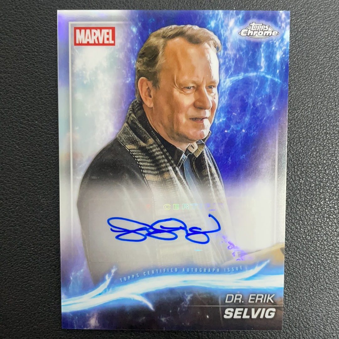 【大满拆】（ydd）2025 Topps Marvel (MCU) Chrome 漫威影视周年 dr.erik selvig 埃里克·塞尔维格 ...