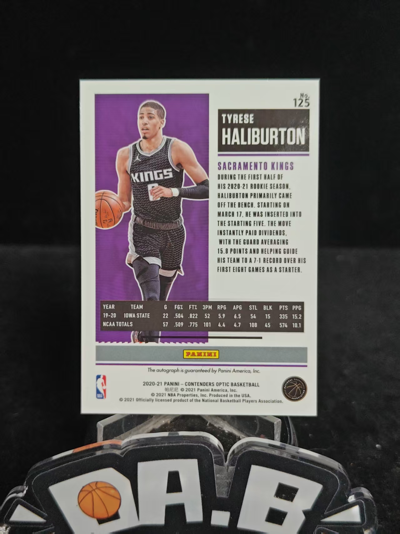 2020-21 Panini Contenders Optic Tyrese Haliburton RC 【大彪代拍预付90%】球票op 新秀 ...