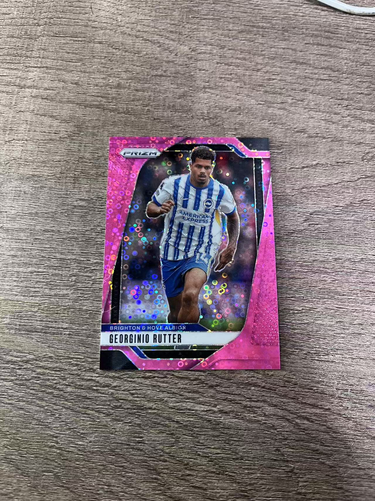 2024-25 Panini Prizm Georginio Rutter 【#阿威十八式】英超 PZ 布莱顿 乔吉尼奥 鲁特 149编 粉折 ...