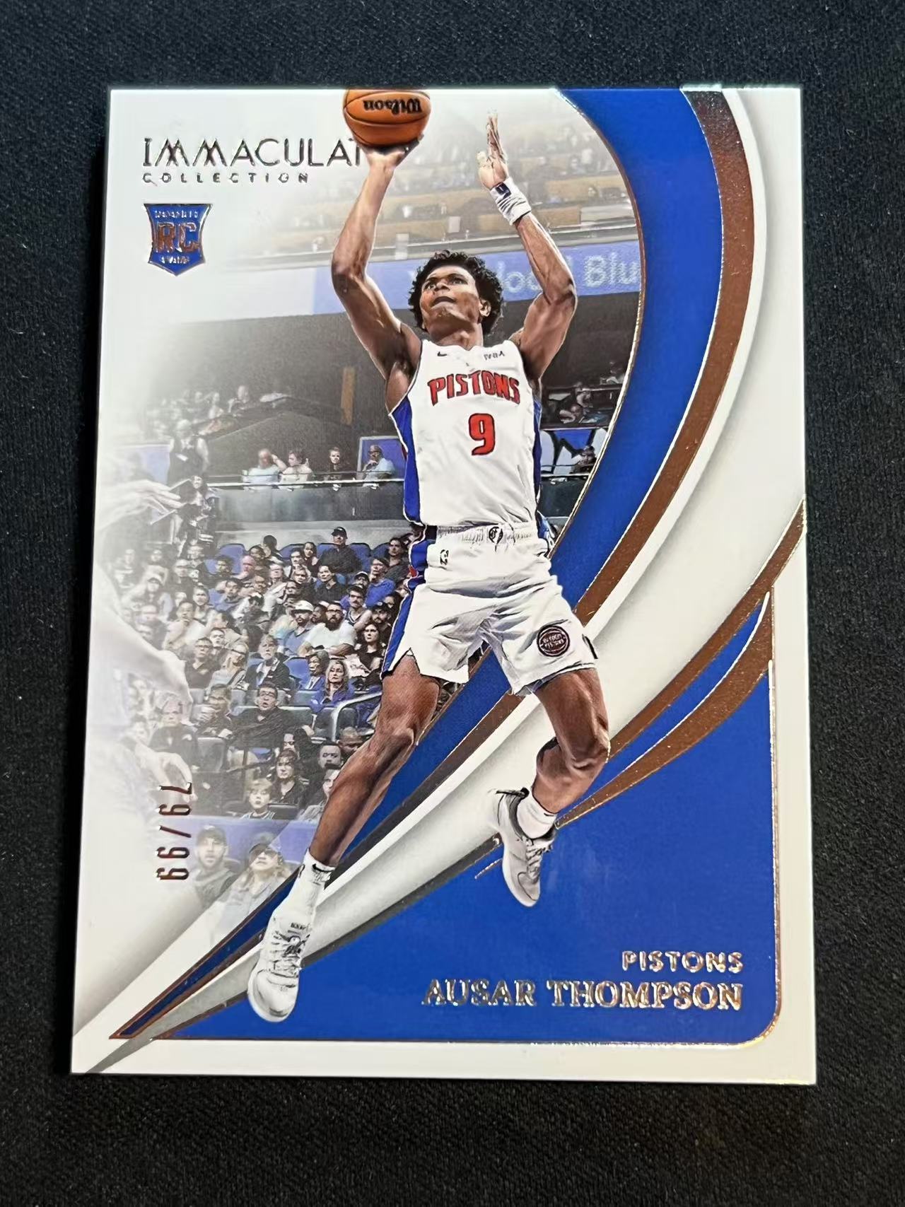 2023-24 Panini Immaculate Ausar Thompson RC 【悟吉塔代拍】爱咪咪 活塞 新秀 奥萨 汤普森 99编 ...