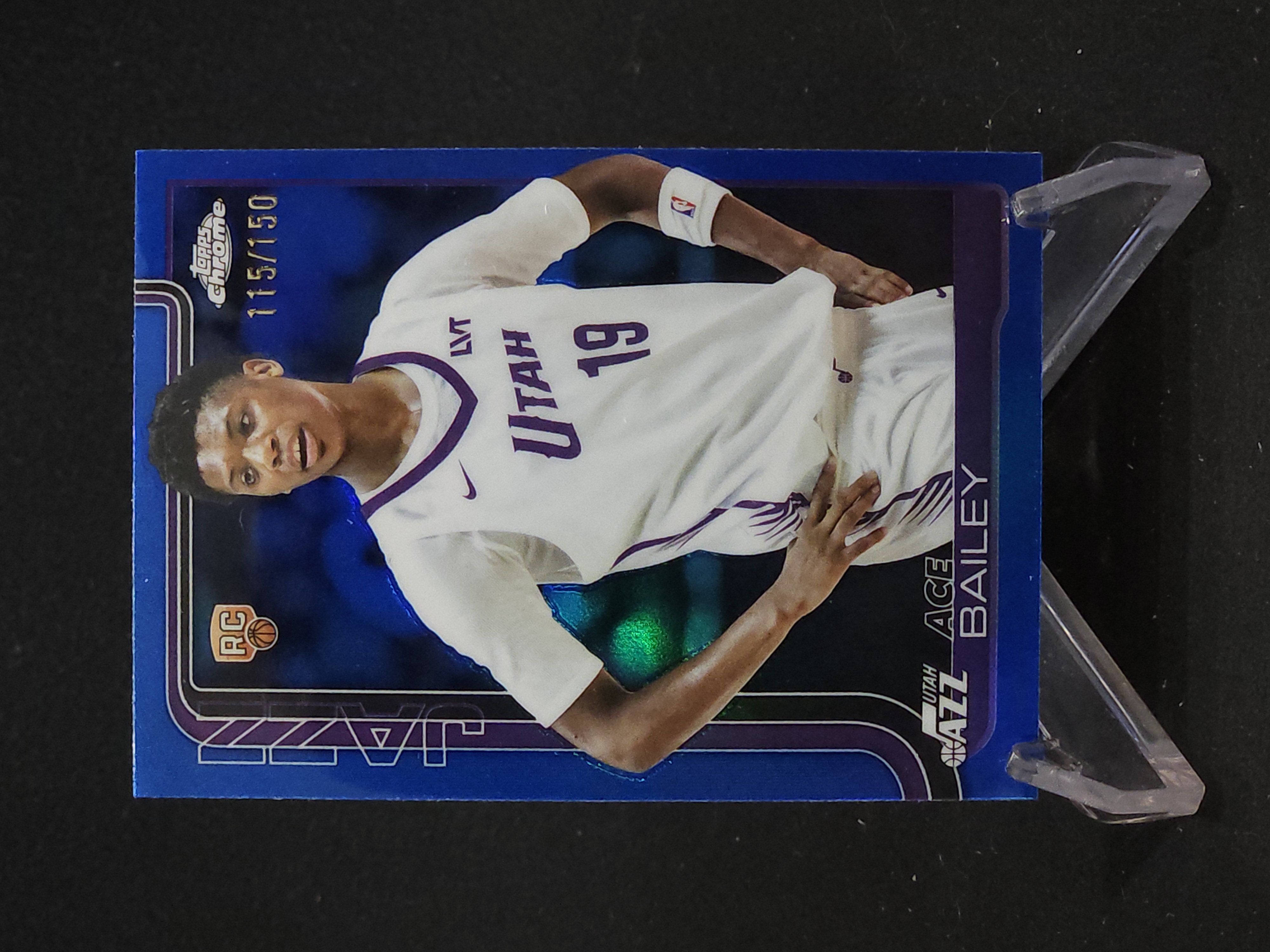 2025-26 Topps Chrome Airious "Ace" Bailey RC 【流星代拍】tc元年 爵士 篮球 新秀 艾斯 埃斯 ...