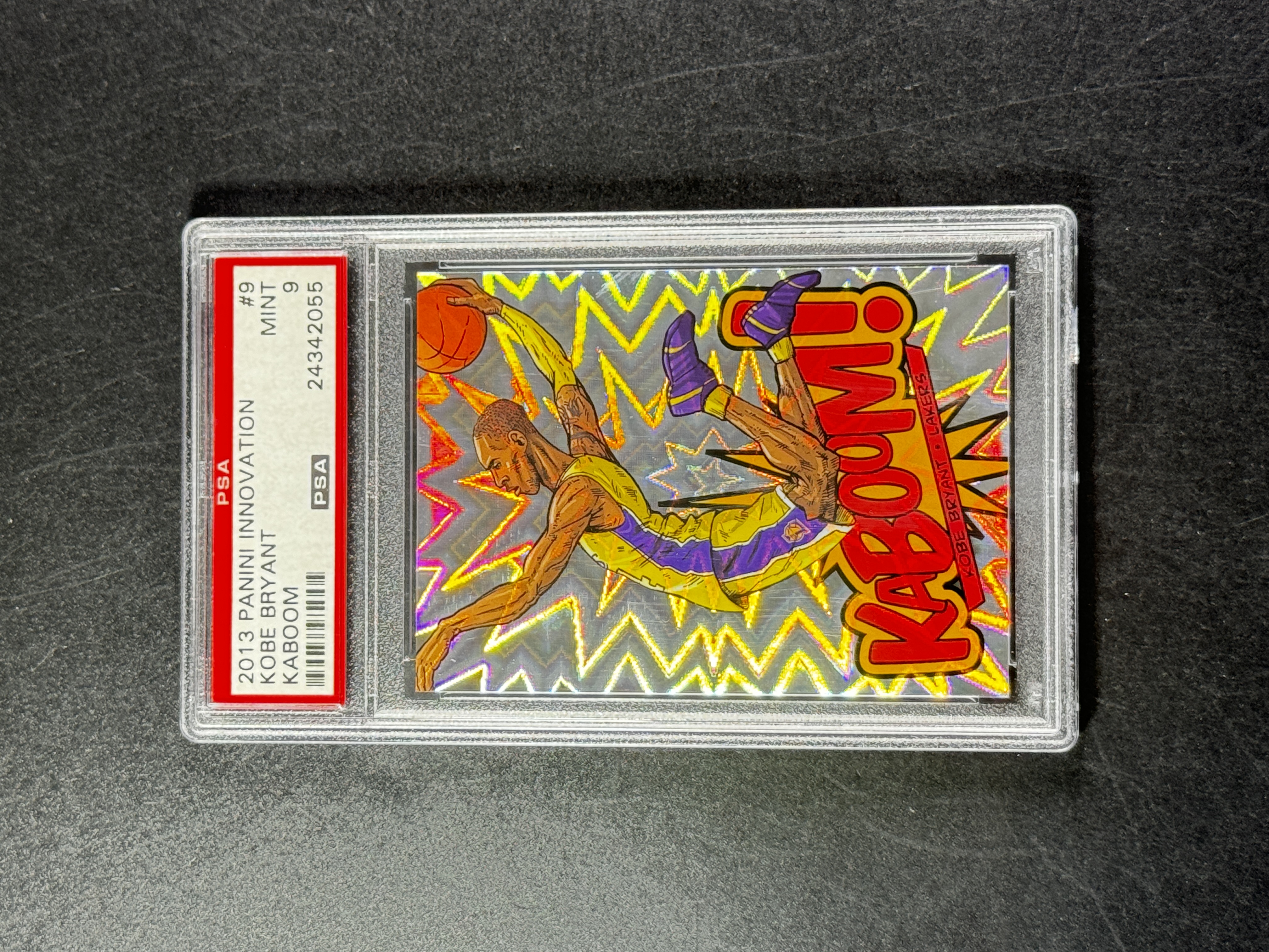 【喷子拍卖】2013-14 panini innovation Kobe Bryant 洛杉矶湖人 科比 布莱恩特 元年kaboom 大爆炸折 ...
