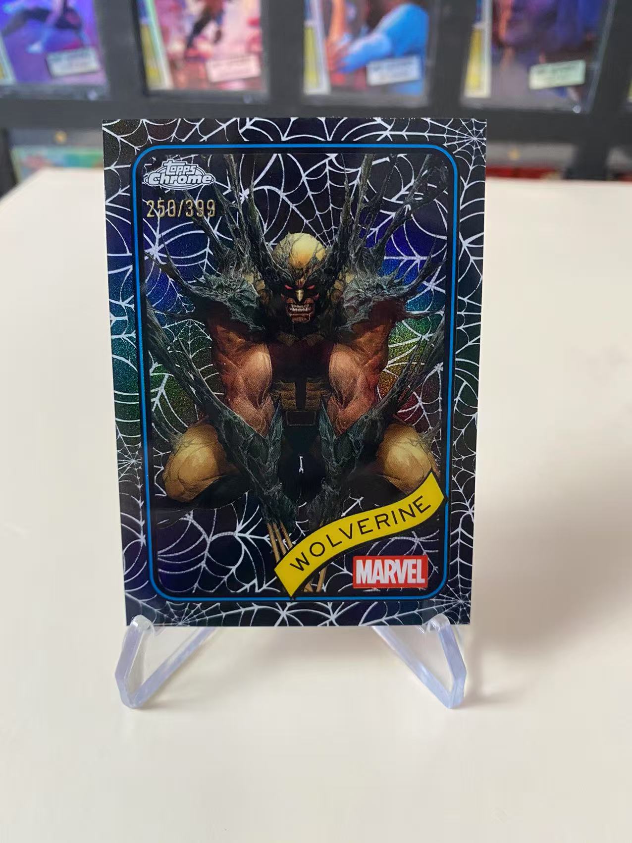 2025 Topps Marvel (MCU) Chrome 漫威 TC 黑蛛网折 限编399 金刚狼 大热门角色 收藏专收 卡品如图 ...