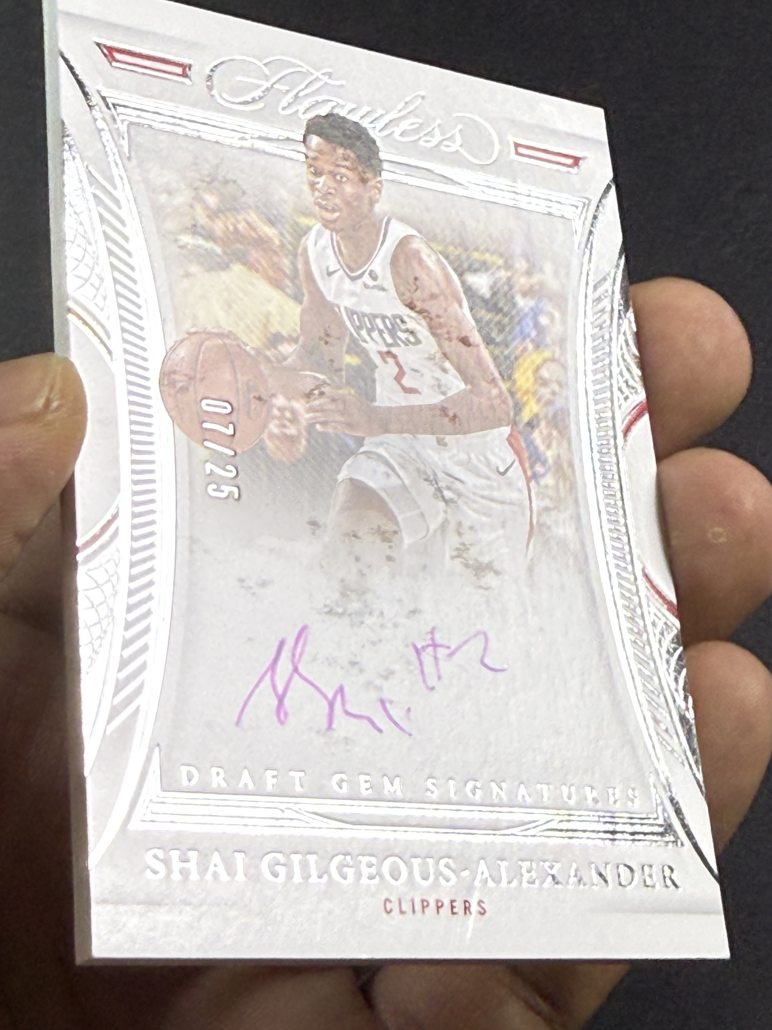【喷子拍卖】2021-22 Panini Flawless Shai Gilgeous Alexander 手提 洛杉矶快船 SGA 亚历山大 ...