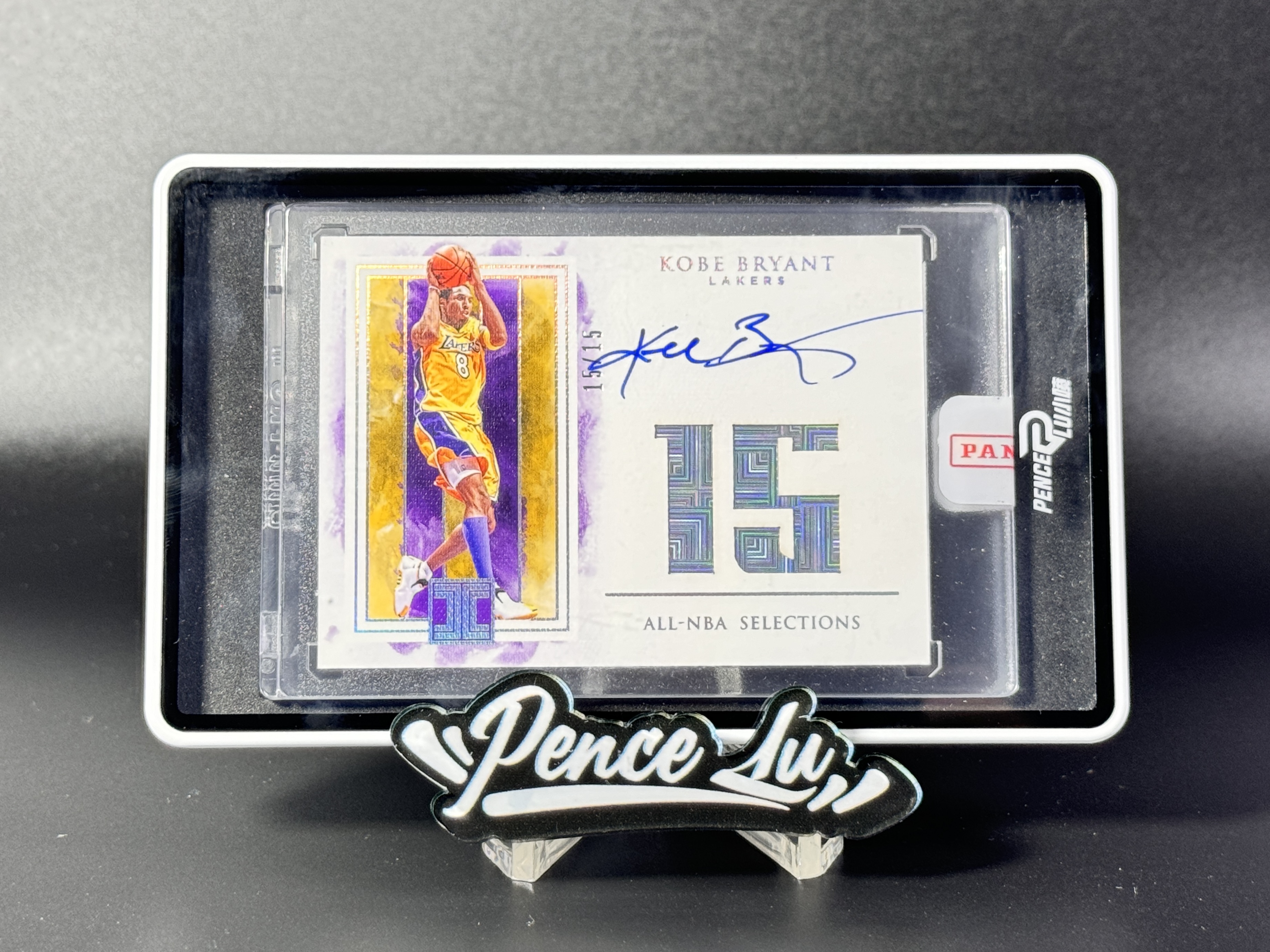 【喷子拍卖】2019-20 panini impeccable Kobe Bryant 小真金白银 洛杉矶湖人 科比 布莱恩特 15次NBA ...