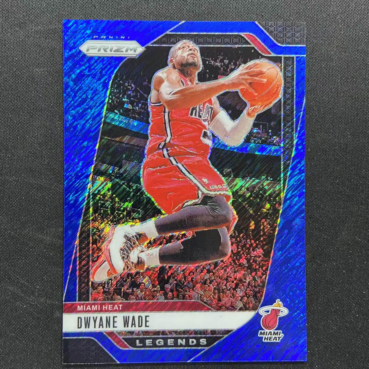 2024-25 Prizm Dwayne Wade 闪电侠 韦德 折射 Shimmer蓝折 热火 35编【US10-XX6071】44GA 卡淘