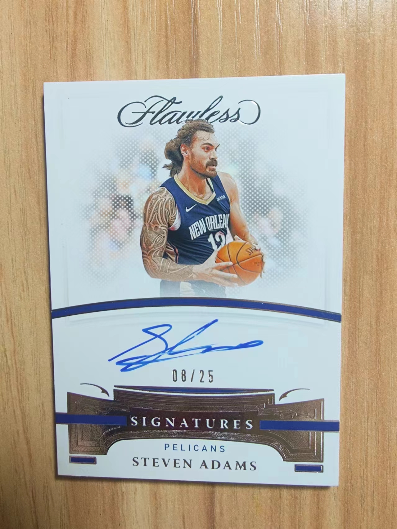 2021 Panini Flawless Steven Adams 史蒂文 亚当斯 海王 手提 25编 签字 卡签 微瑕见图 【丢丢代卖5.2 ...